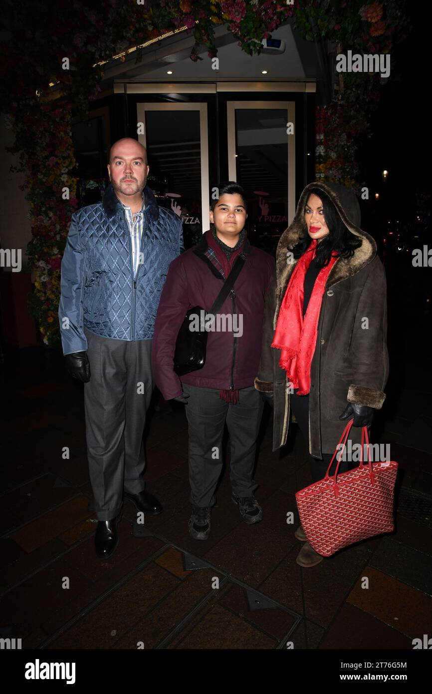 Jeanine Nerissa Sothcott, Jonathan Sothcott and son Gabriel Sothcott ...