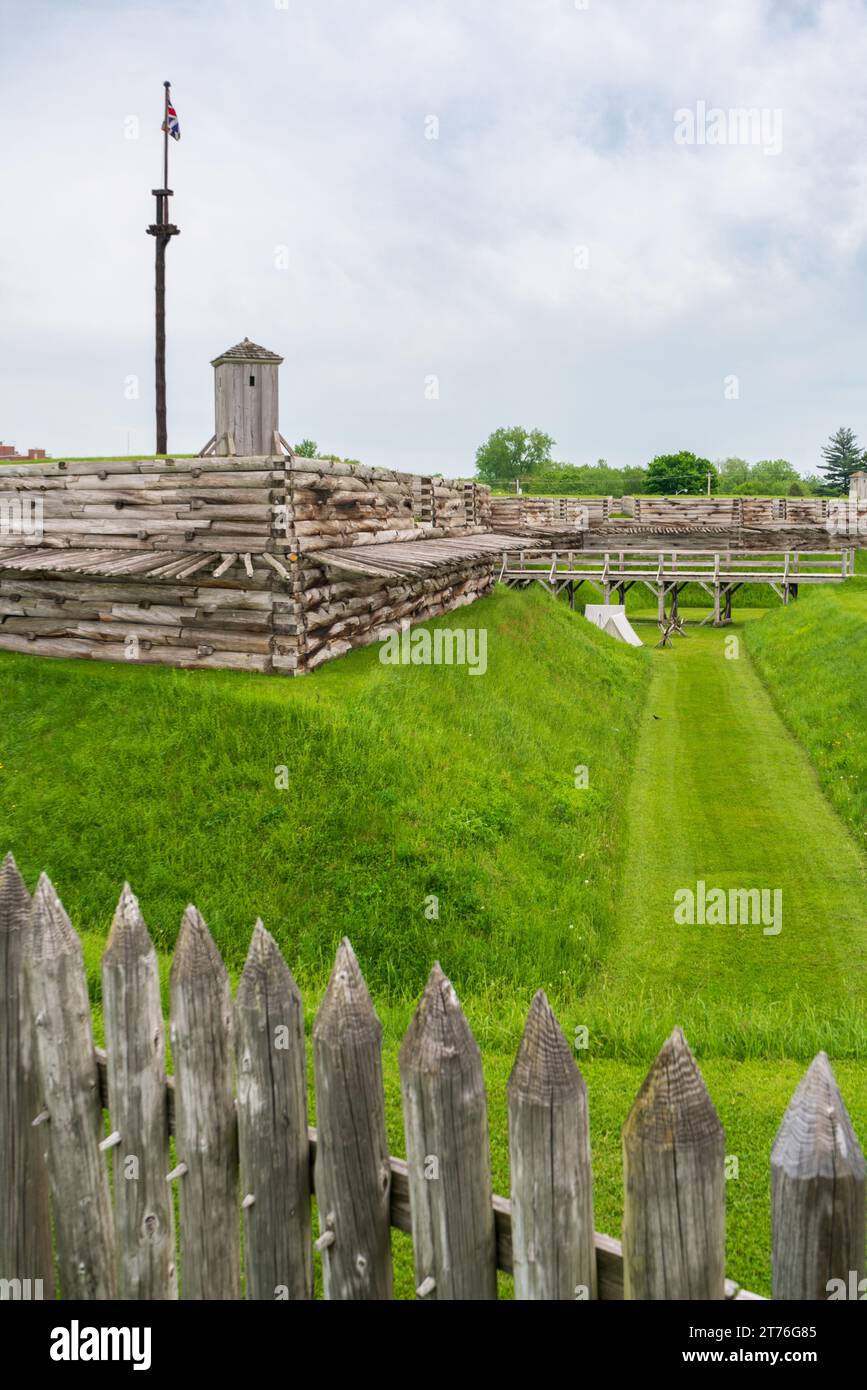 The Fort Stanwix National Monument in New York State Stock Photo - Alamy
