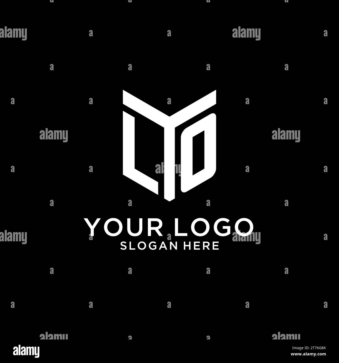 Lyo logo design hi-res stock photography and images - Alamy