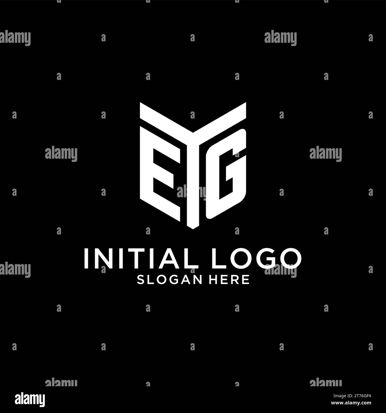 Eyg logo design hi-res stock photography and images - Alamy