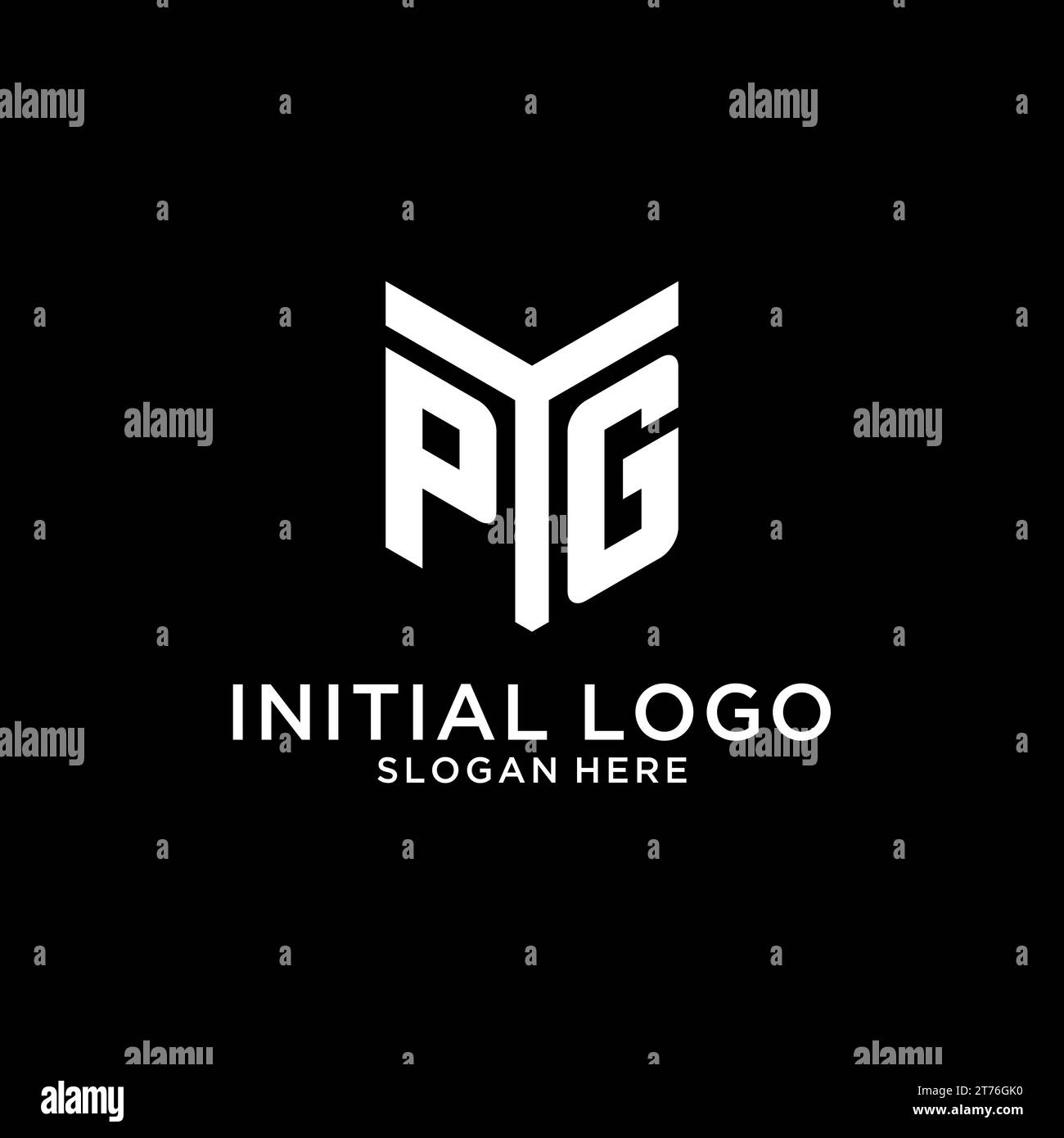 Pyg logo design hi-res stock photography and images - Alamy