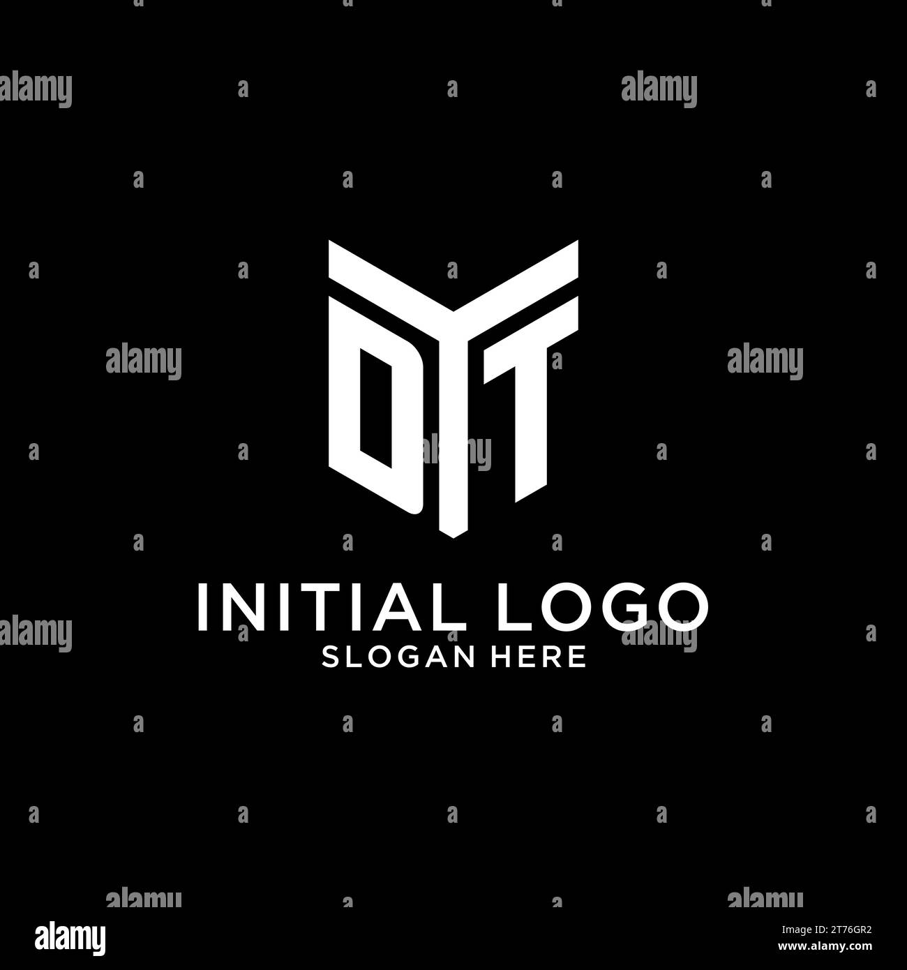 Initial dyt Stock Vector Images - Alamy
