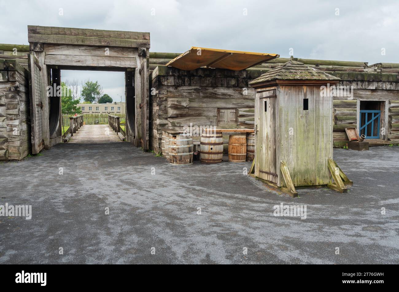 The Fort Stanwix National Monument in New York State Stock Photo - Alamy