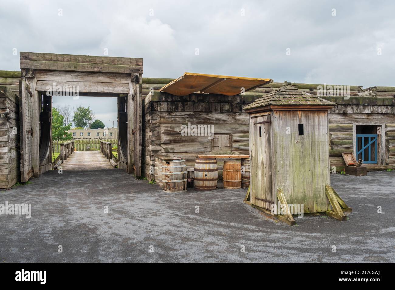 The Fort Stanwix National Monument in New York State Stock Photo - Alamy