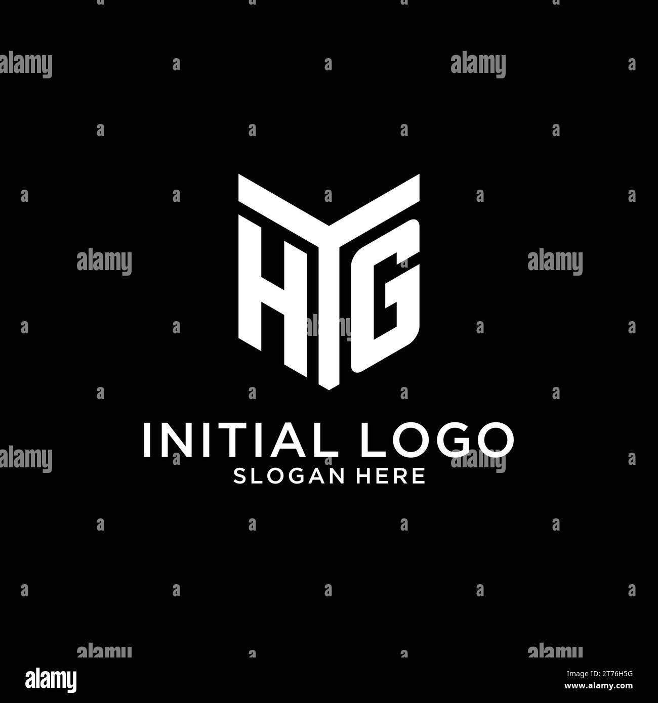 Hyg logo design hi-res stock photography and images - Alamy