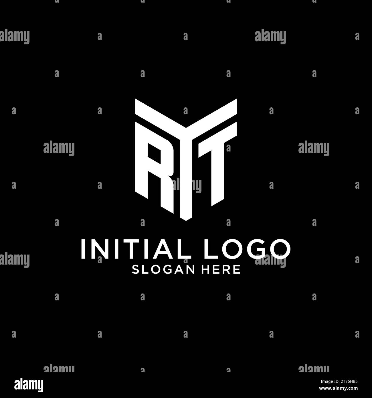 Ryt logo design Stock Vector Images - Alamy
