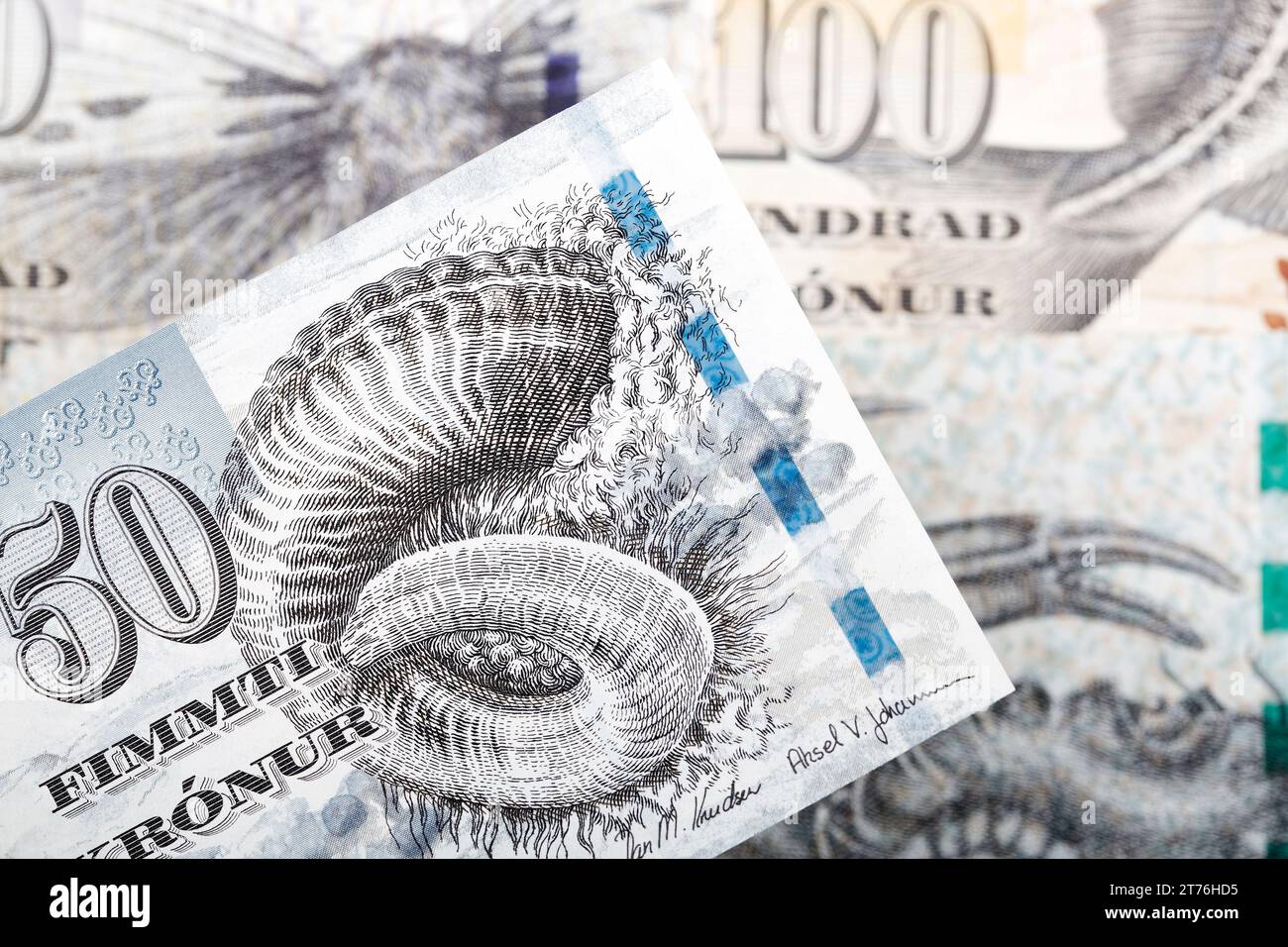 Faroese banknote hi-res stock photography and images - Alamy