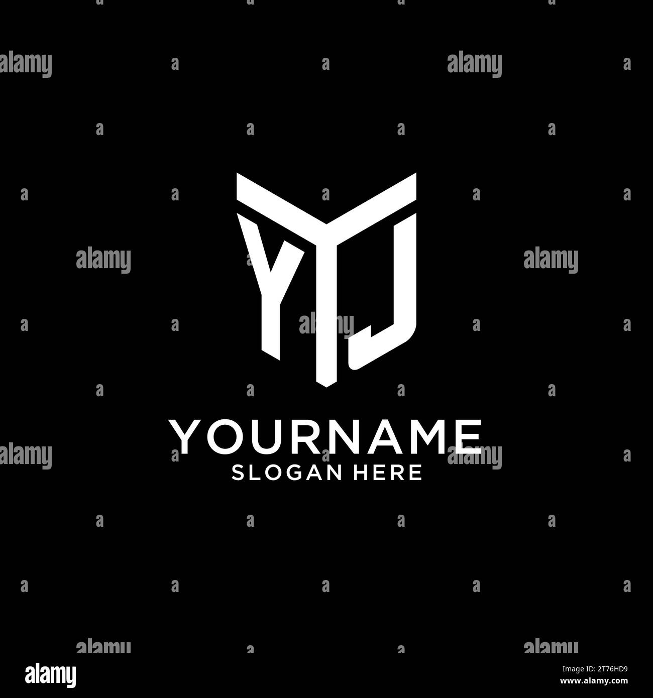 Yyj logo design hi-res stock photography and images - Alamy