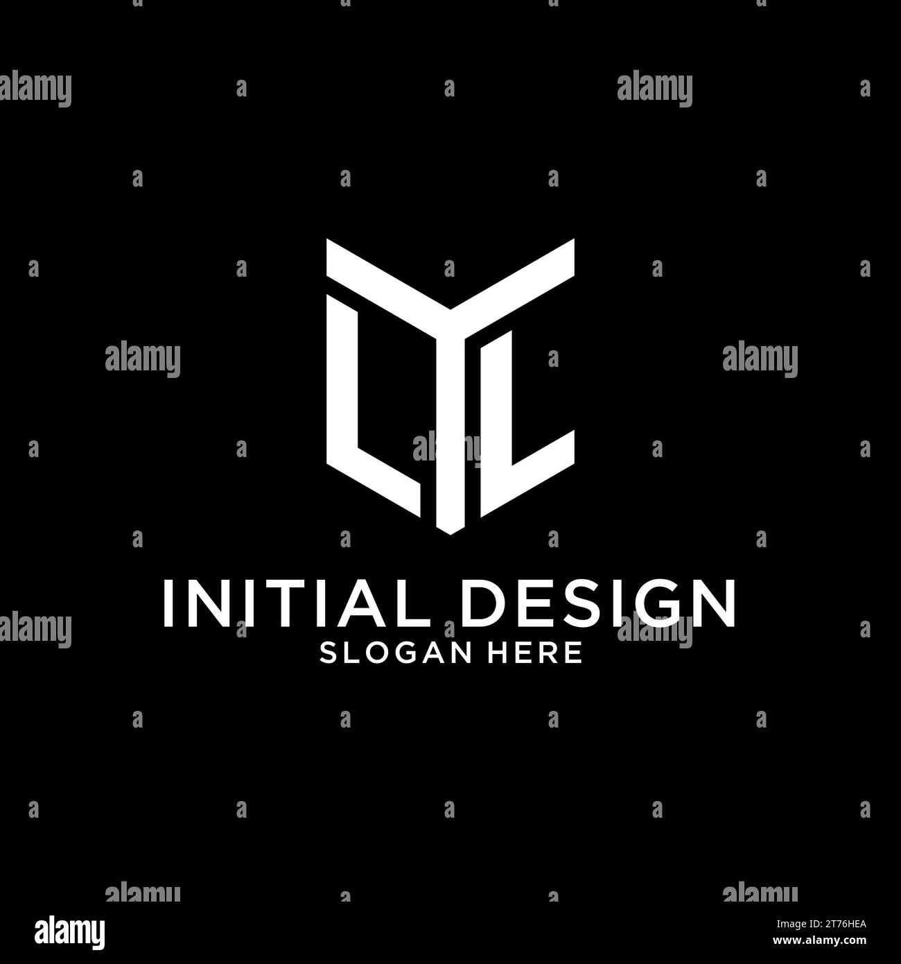 Lyl logo design hi-res stock photography and images - Alamy