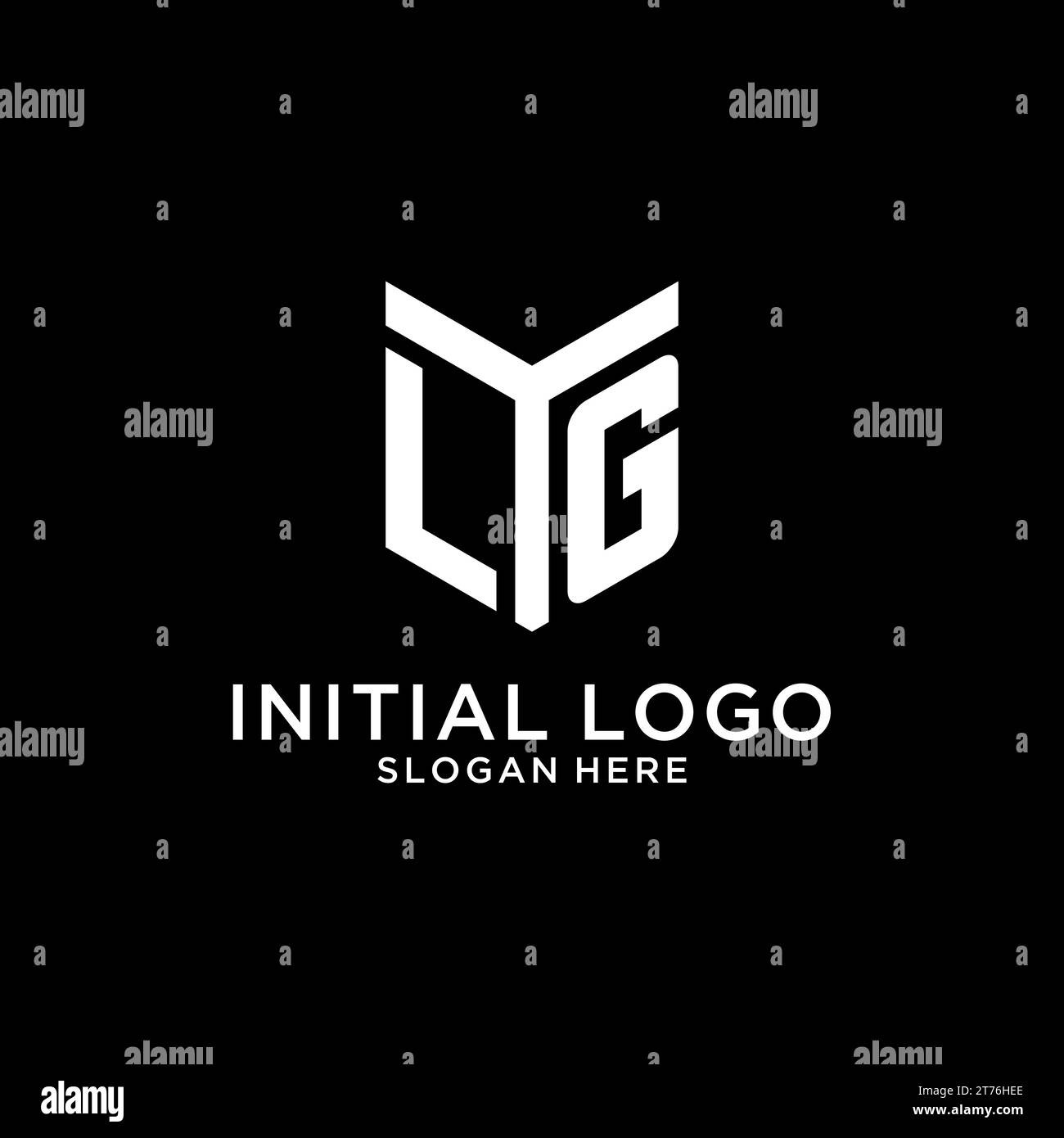 Lyg logo design hi-res stock photography and images - Alamy