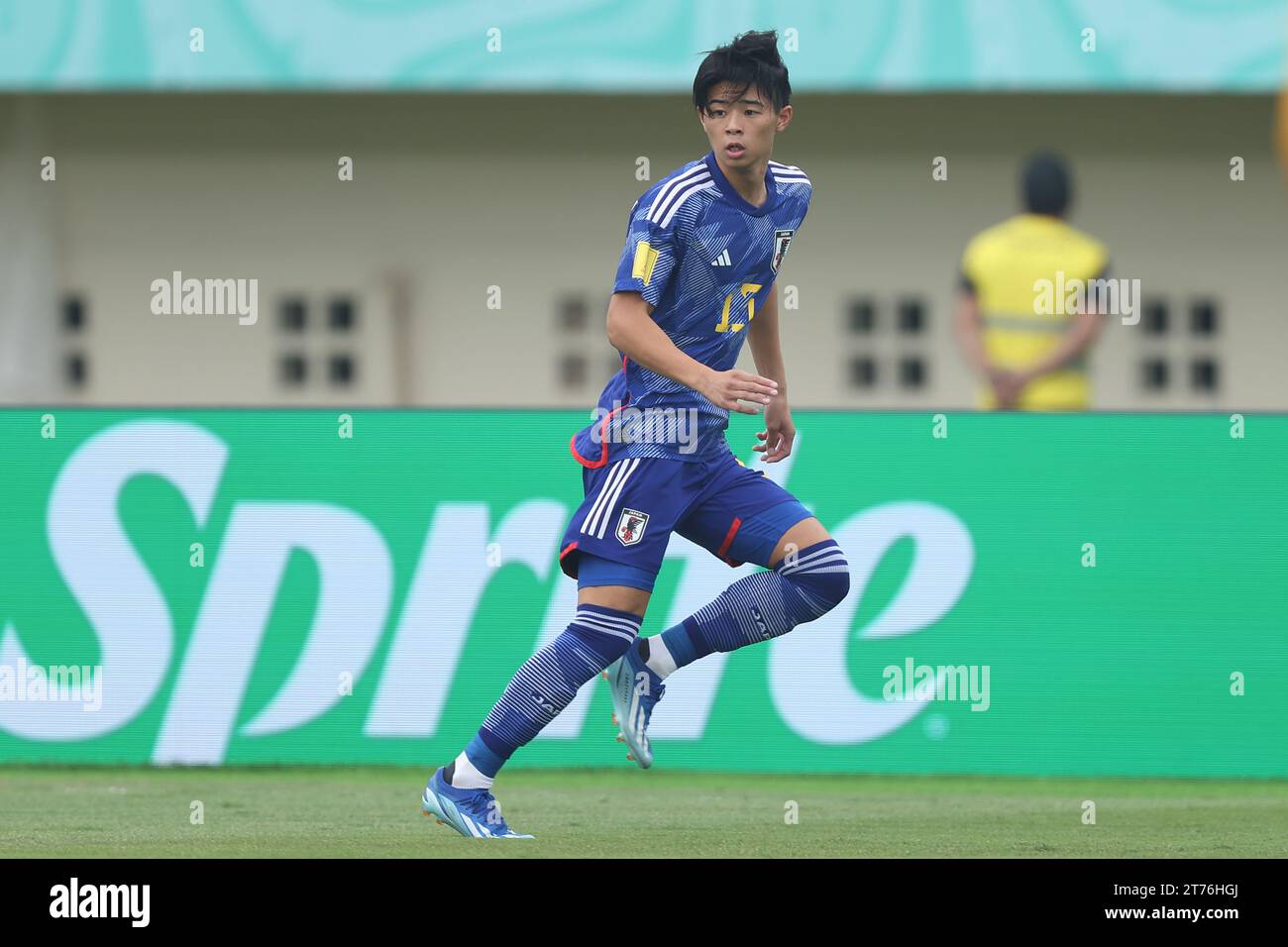 Japan's Yumeki Yoshinaga during the FIFA U-17 World Cup Indonesia 2023 Group D match between ...