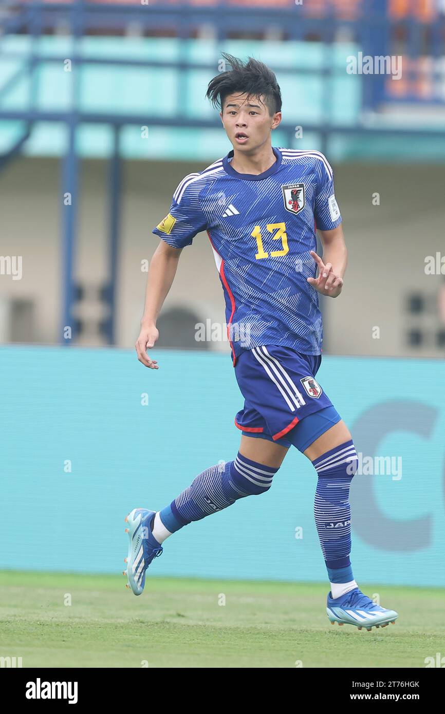 Japan's Yumeki Yoshinaga during the FIFA U-17 World Cup Indonesia 2023 Group D match between ...