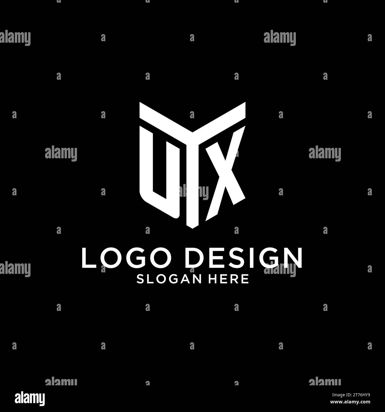 Uyx business logo hi-res stock photography and images - Alamy