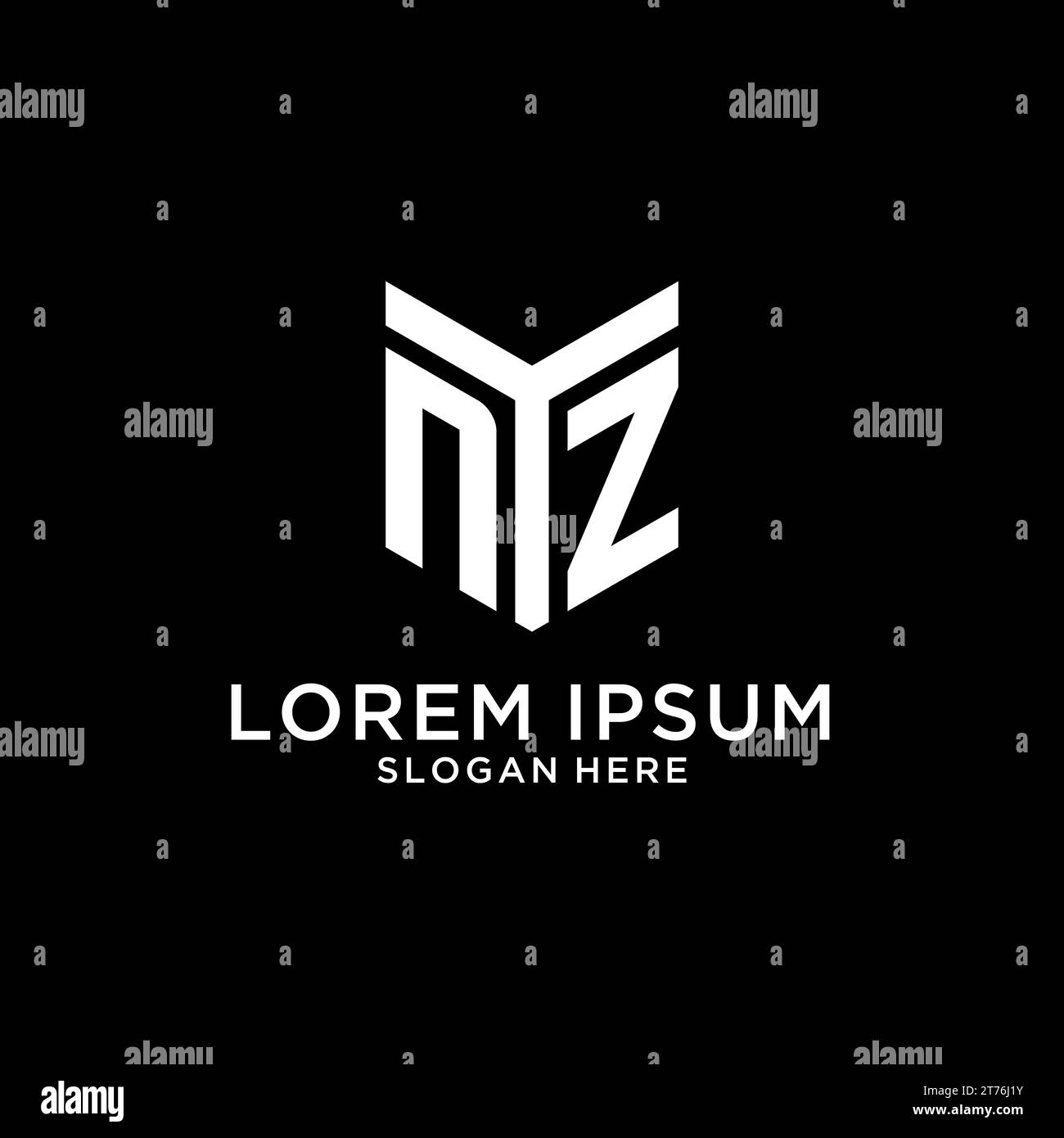 Nyz logo design hi-res stock photography and images - Alamy