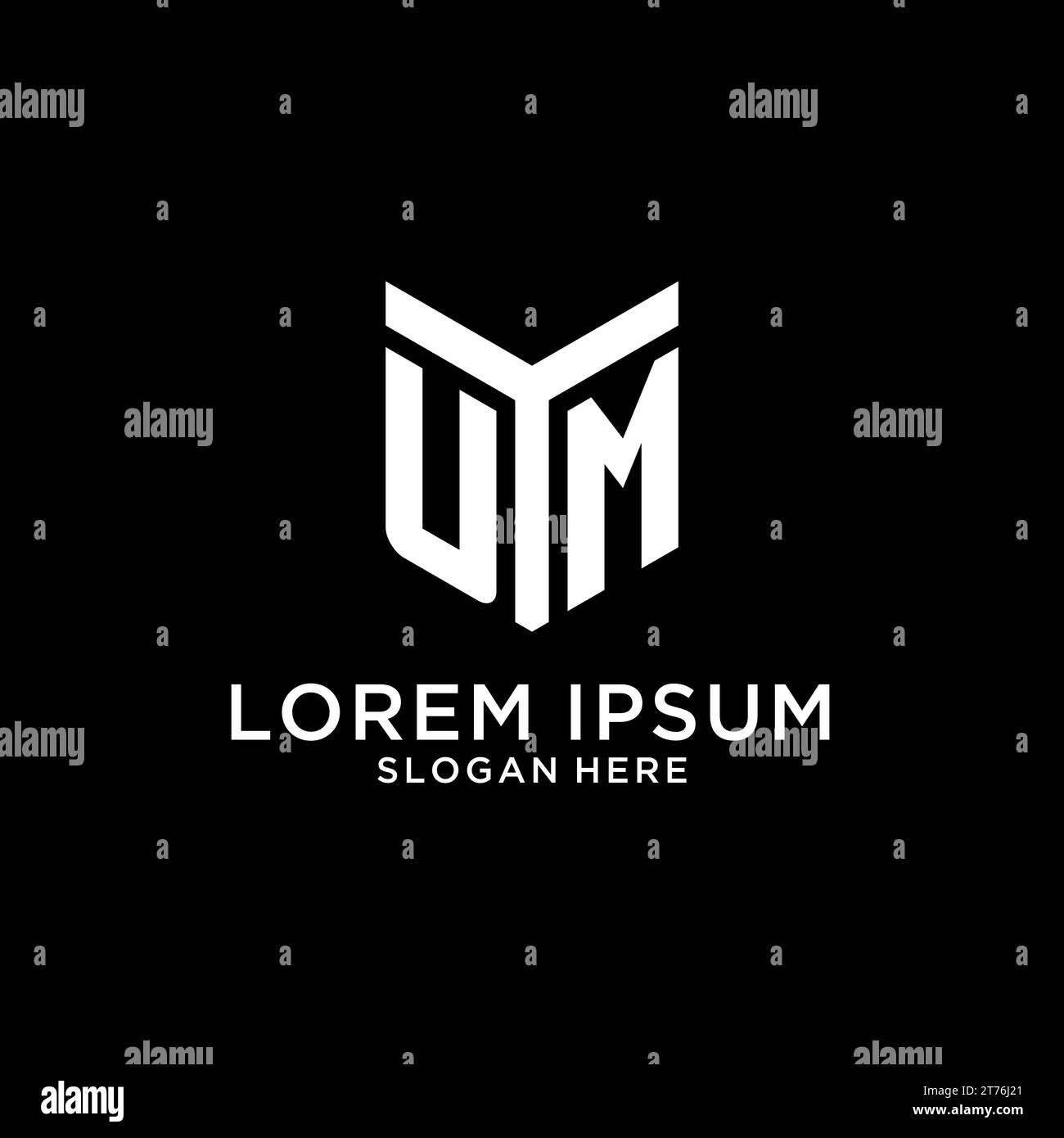 Uym logo design hi-res stock photography and images - Alamy