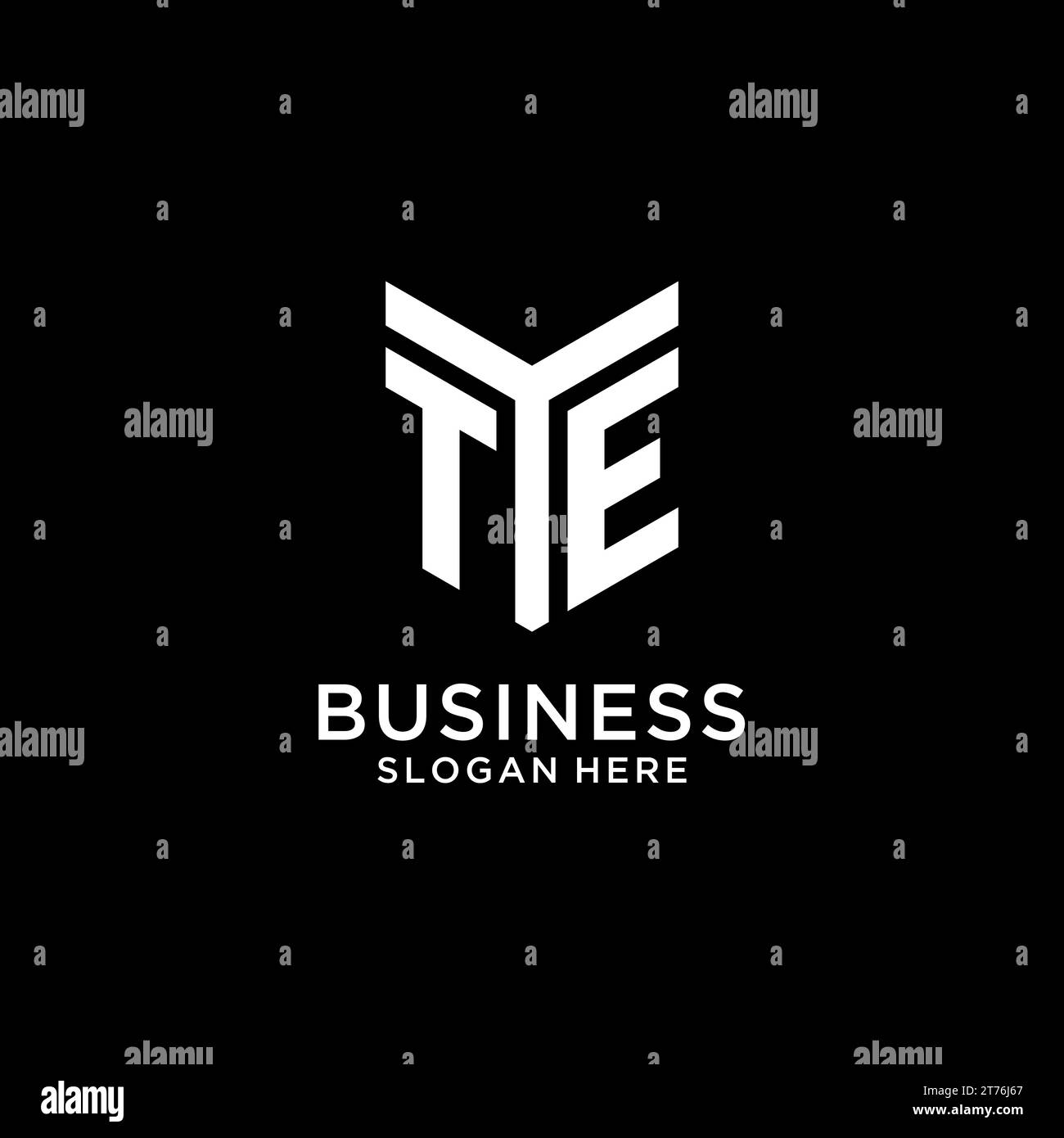 Tye logo design hi-res stock photography and images - Alamy