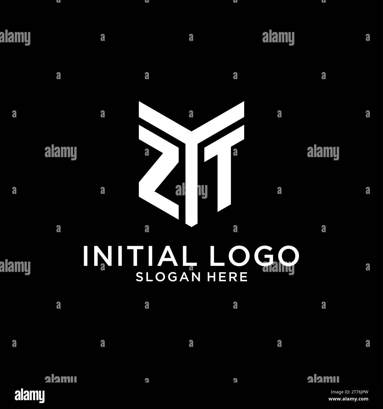 Zyt logo design hi-res stock photography and images - Alamy
