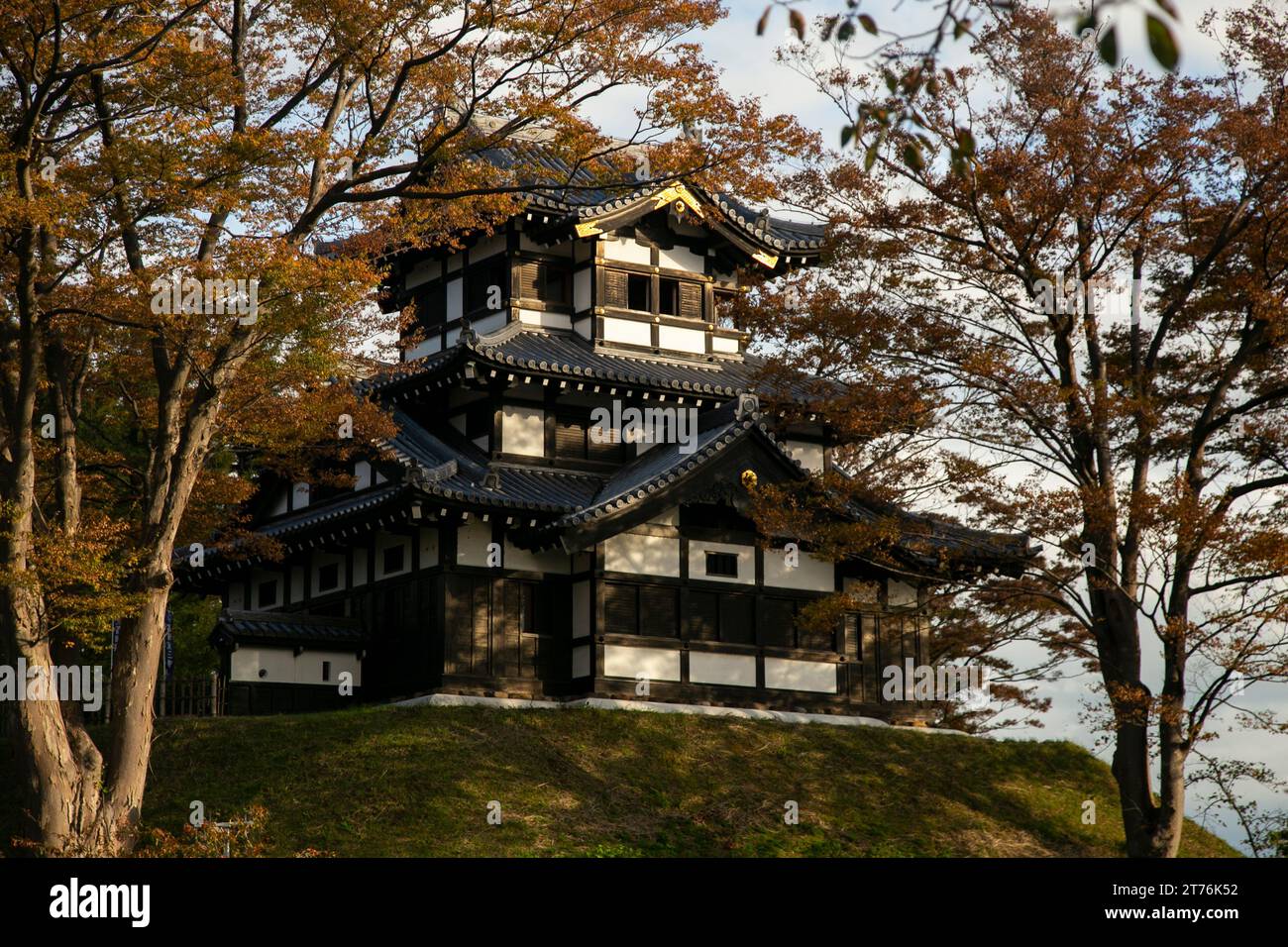 Takada castle in Joetsu, Japan Stock Photo - Alamy