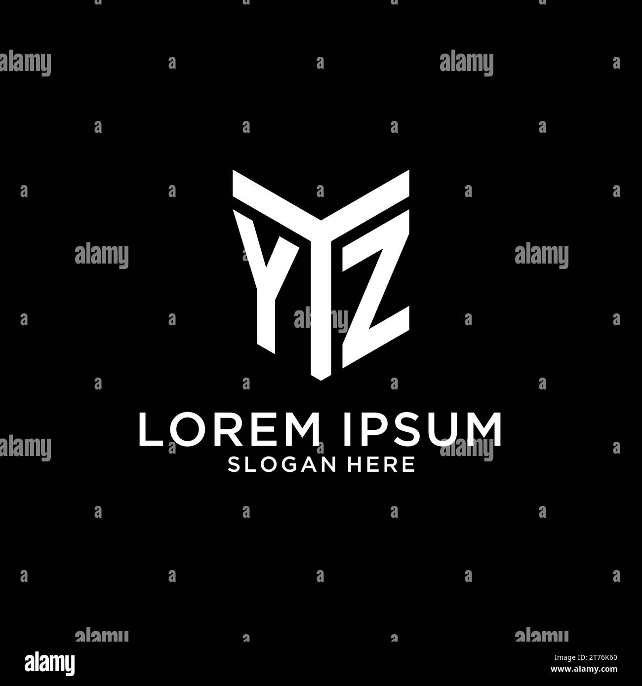 Yyz logo design Stock Vector Images - Alamy