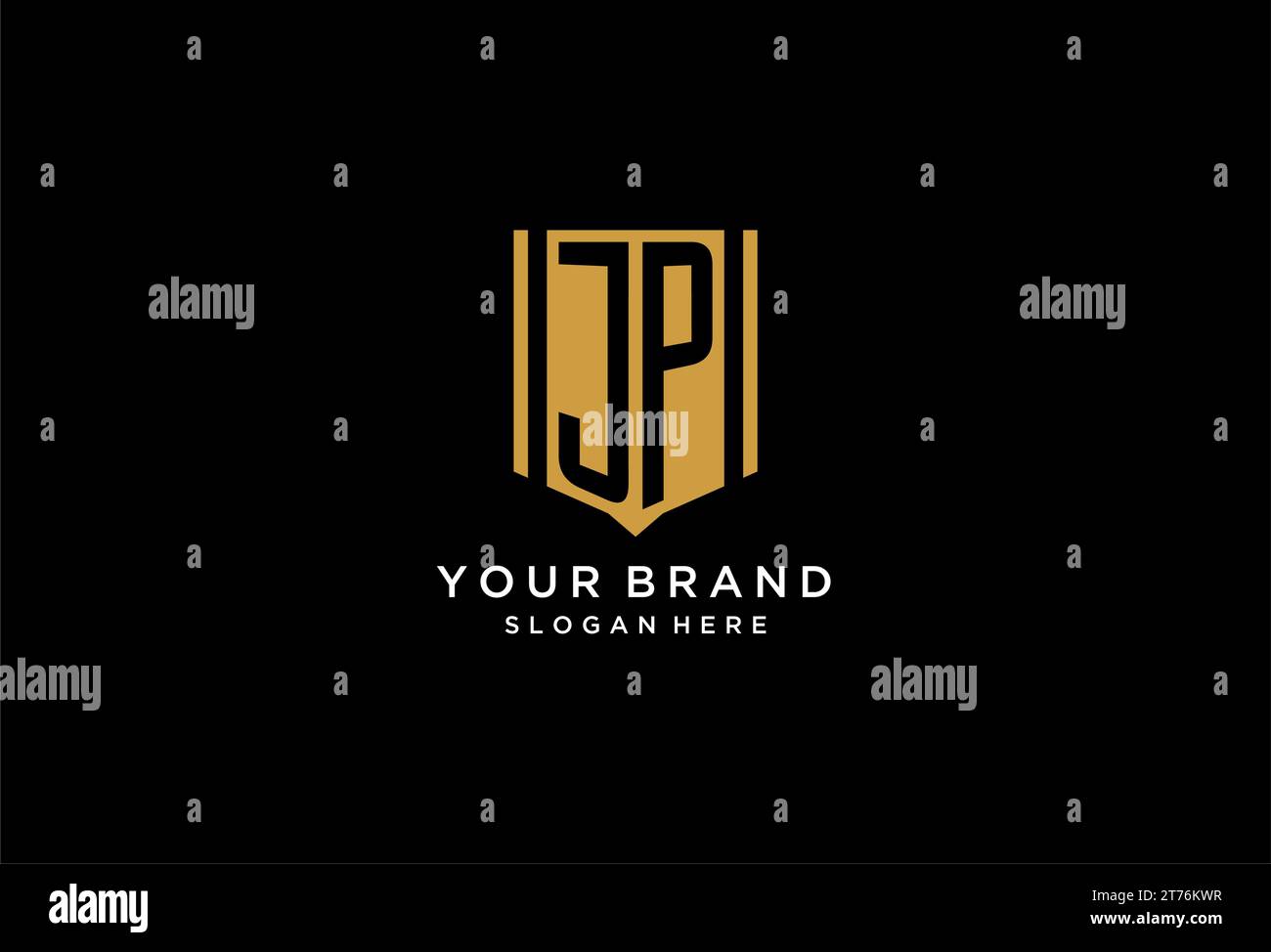 Jp monogram hi-res stock photography and images - Alamy