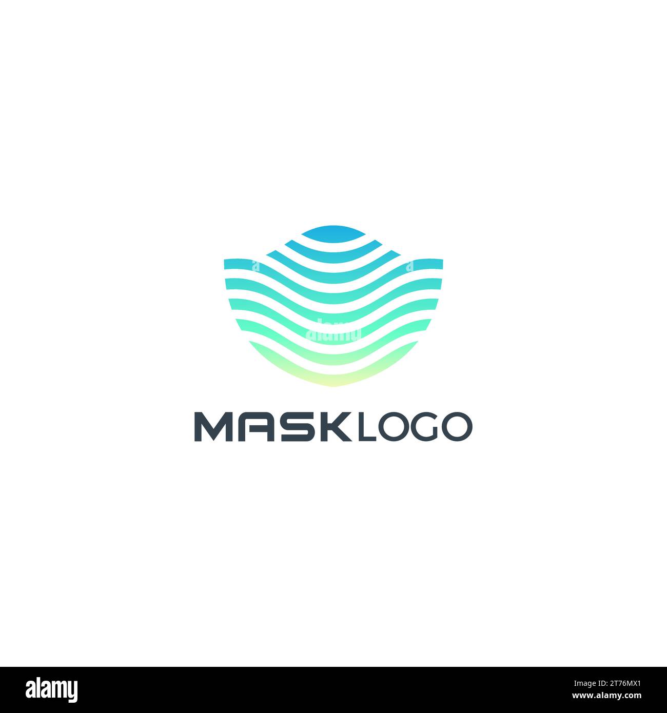Mask Logo Modern Design Stock Vector Image & Art - Alamy