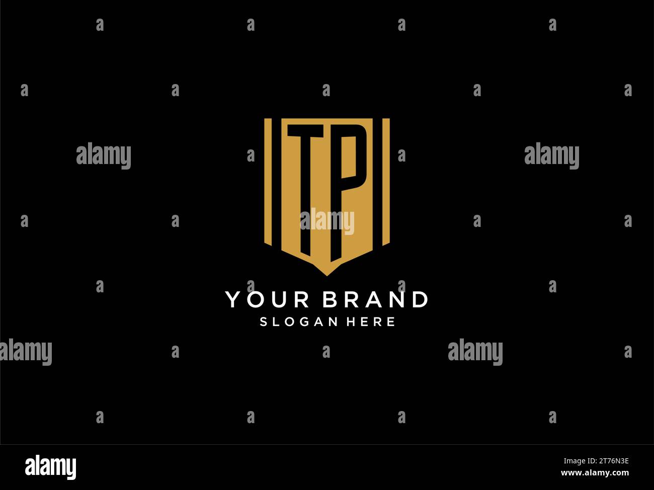 TP monogram logo with geometric shield icon design inspiration Stock Vector Image & Art - Alamy
