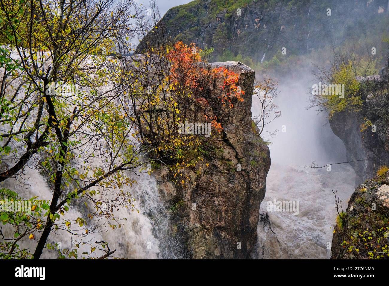 Autumnal Landscapes of Thethi National Park in Northern Albania Stock ...