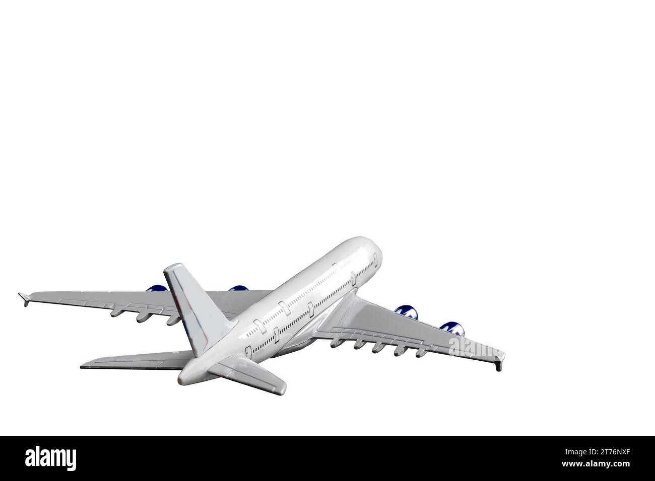 Airplane isolated on white background Stock Photo - Alamy