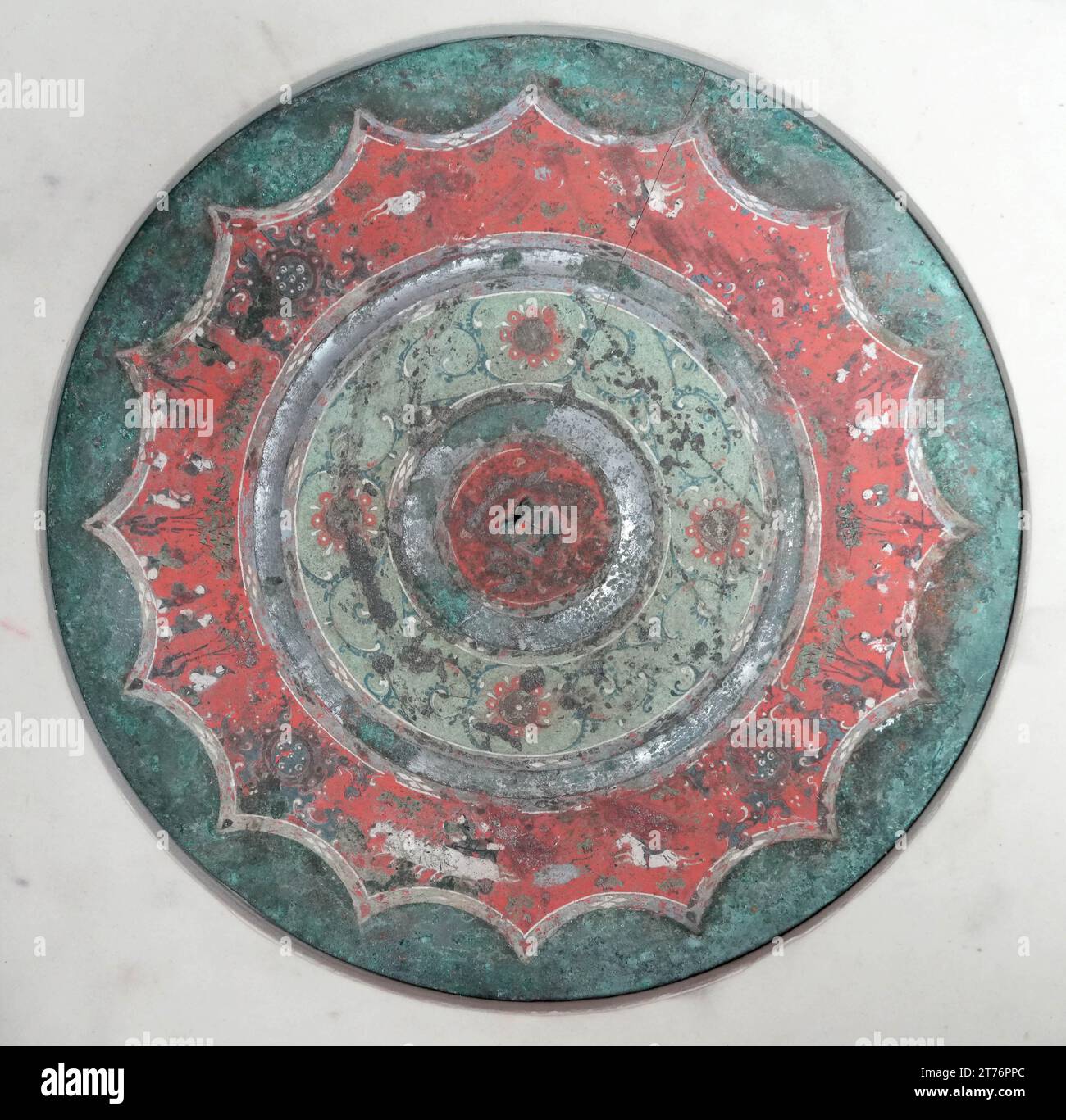 Ancient mirror polished bronze hi-res stock photography and images - Alamy