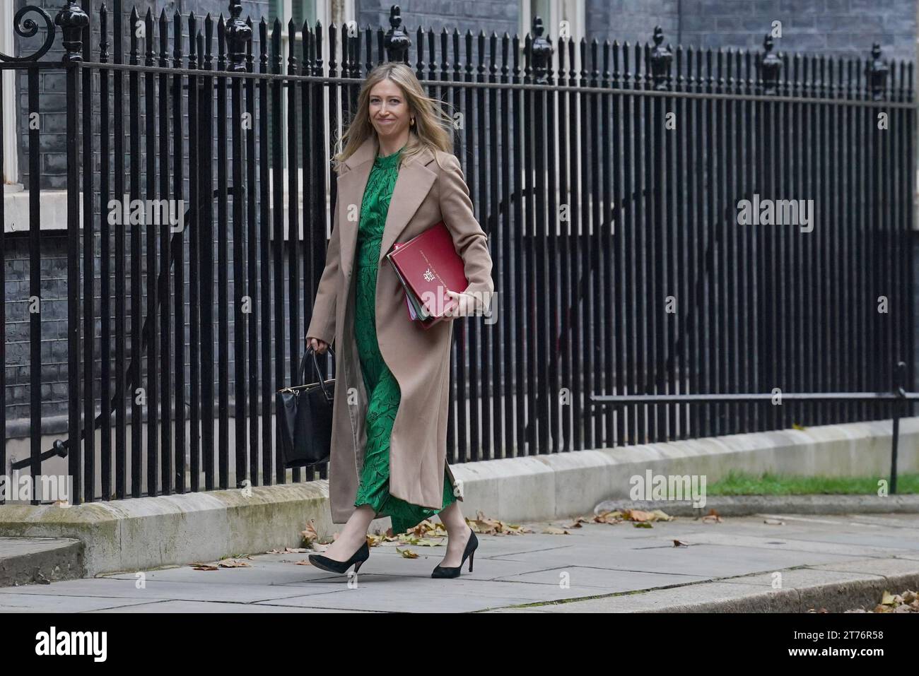 Laura Trott Chief Secretary To The Treasury Arrives In Downing Street London For The First