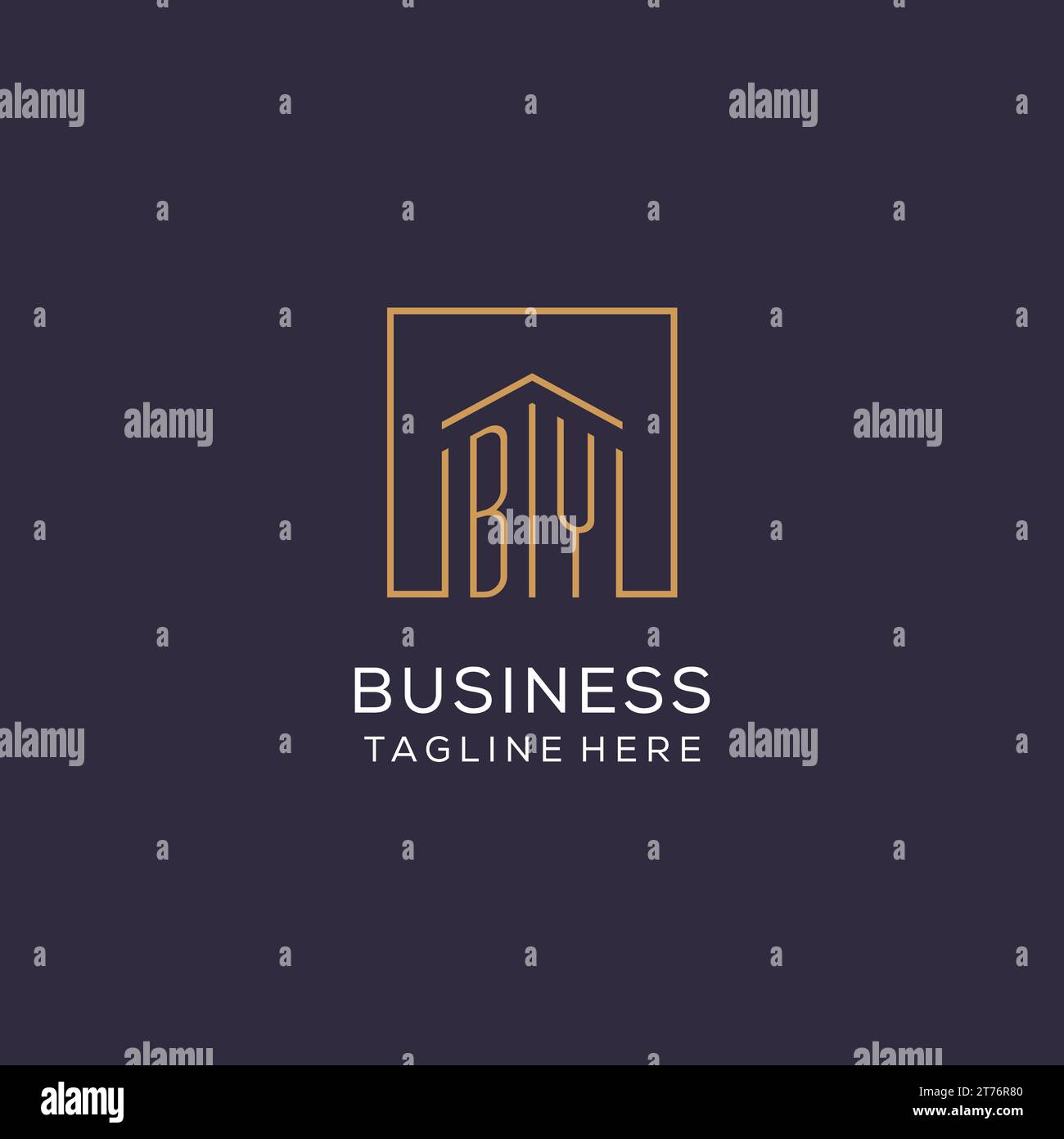 Initial no logo real Stock Vector Images - Alamy