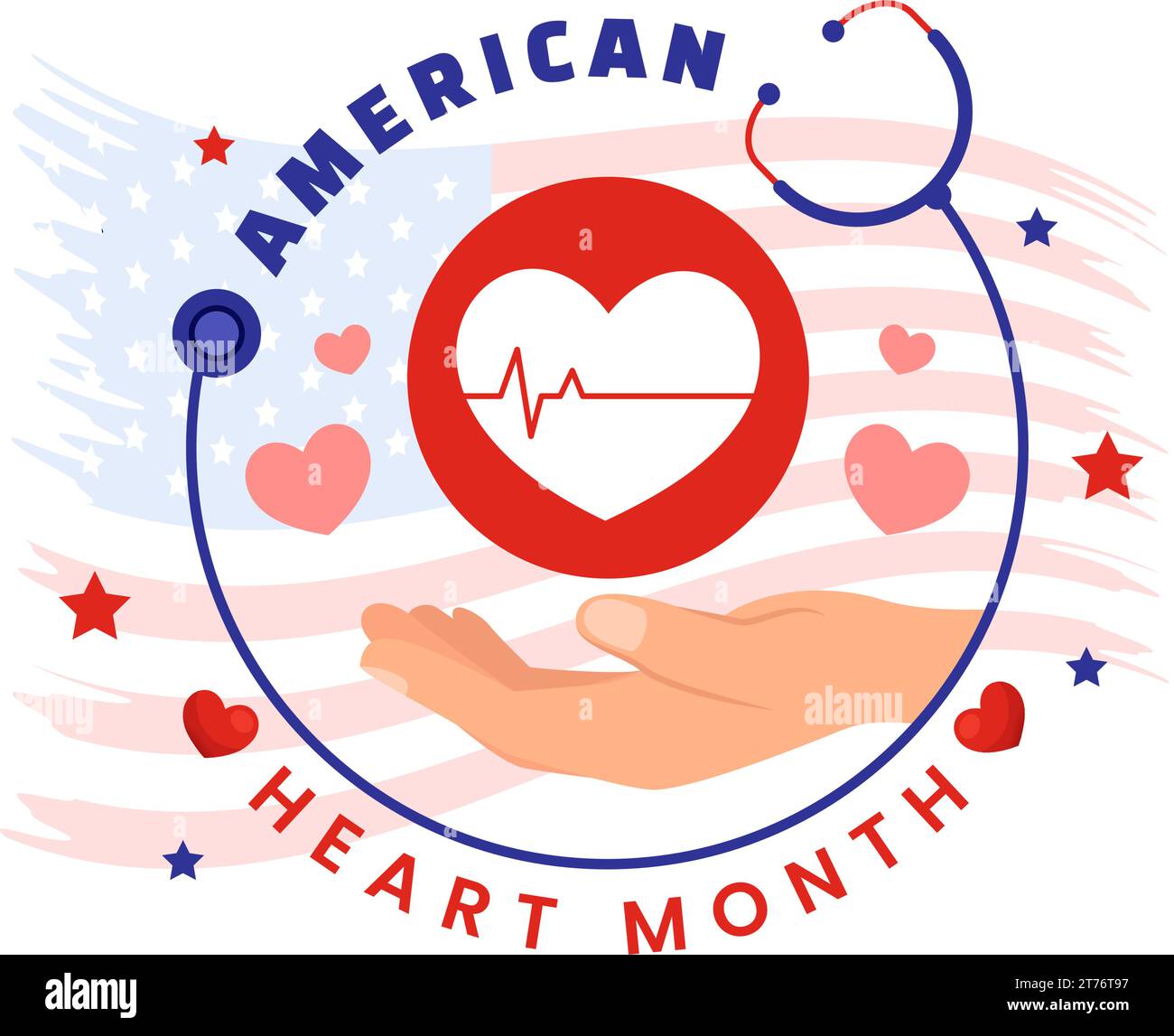 American Heart Month Clip Art