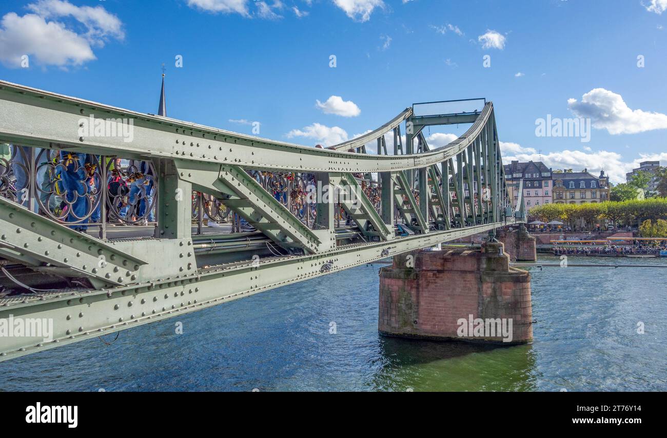 Impression of Frankfurt am Main, a city in the german state of Hesse ...