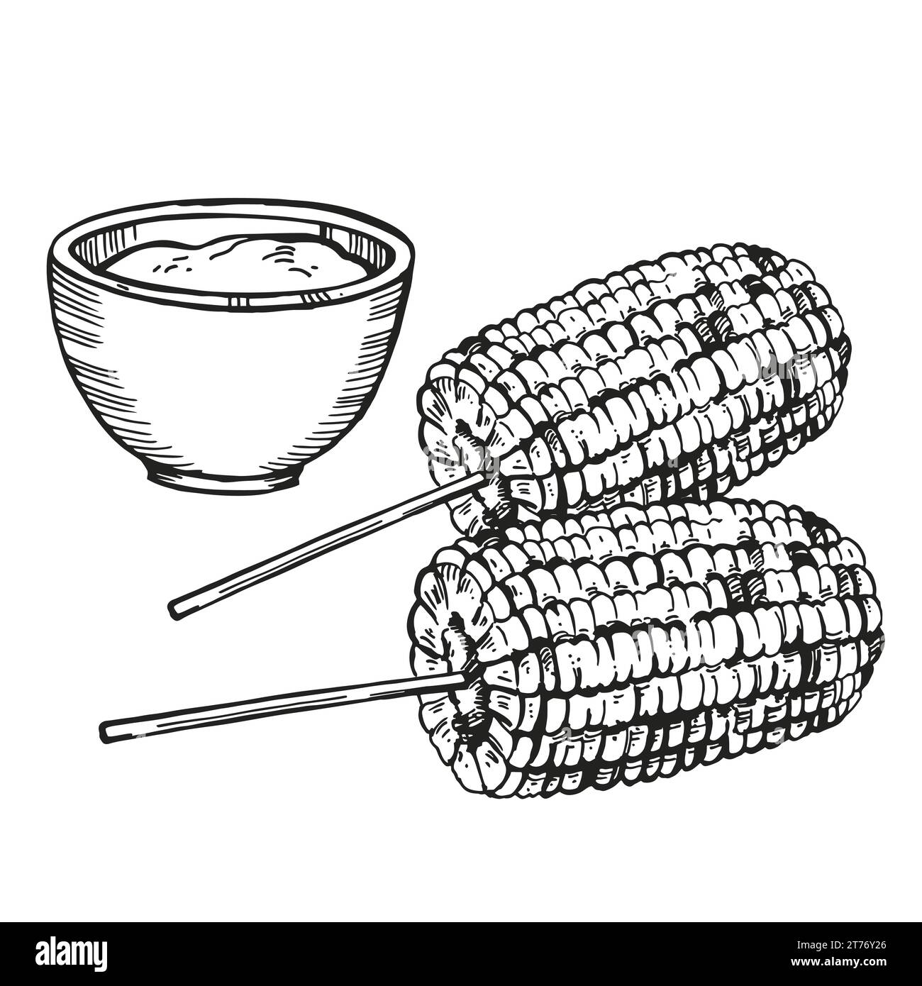 Maize black hand Black and White Stock Photos & Images - Alamy