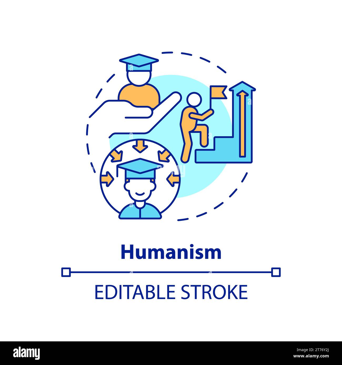 Humanism symbol hi-res stock photography and images - Alamy