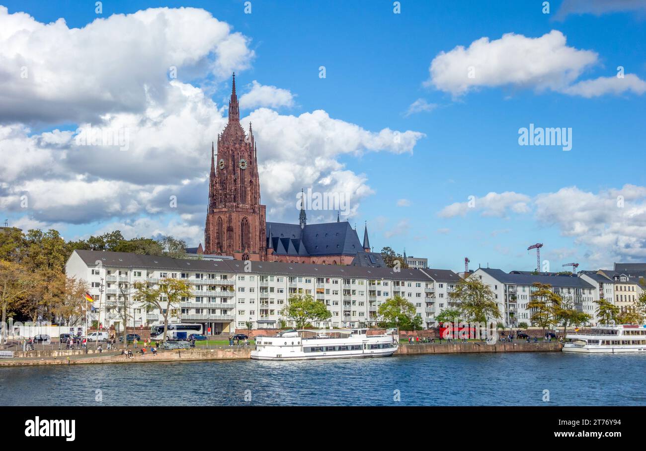 Impression of Frankfurt am Main, a city in the german state of Hesse ...