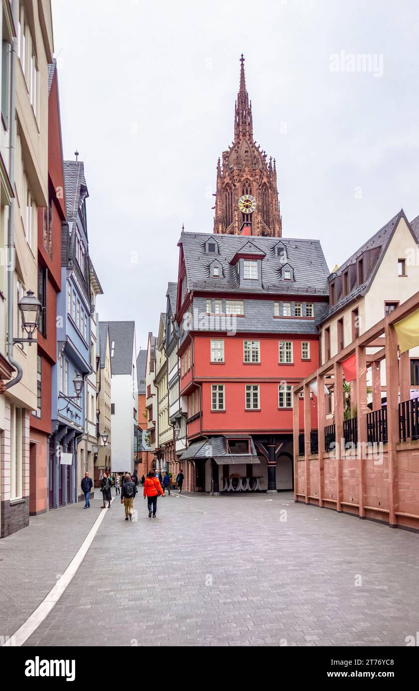 Impression of Frankfurt am Main, a city in the german state of Hesse ...