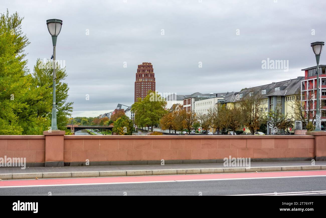 Impression of Frankfurt am Main, a city in the german state of Hesse ...