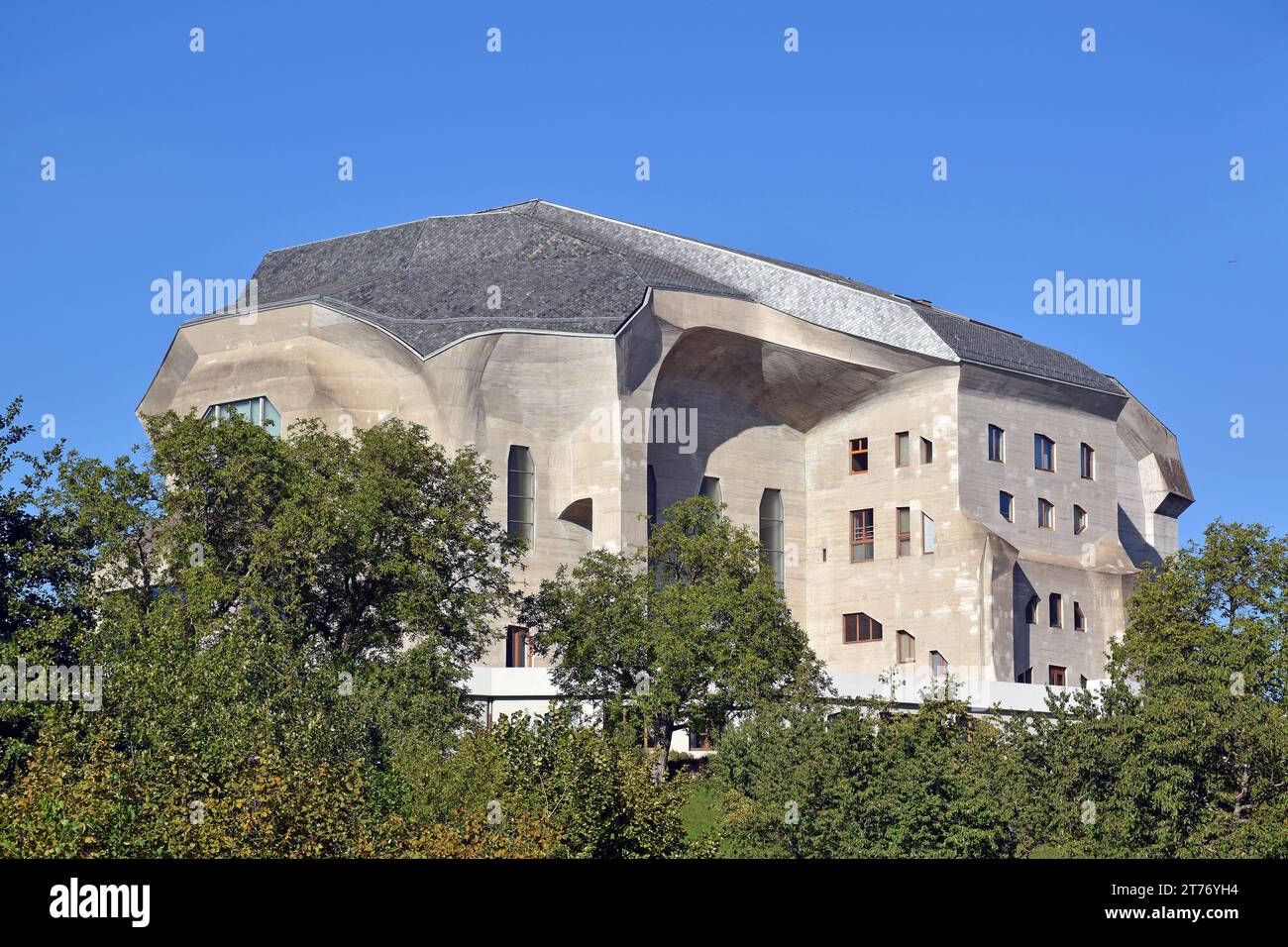 The Goetheanum, world centre of the anthroposophical movement, designed ...