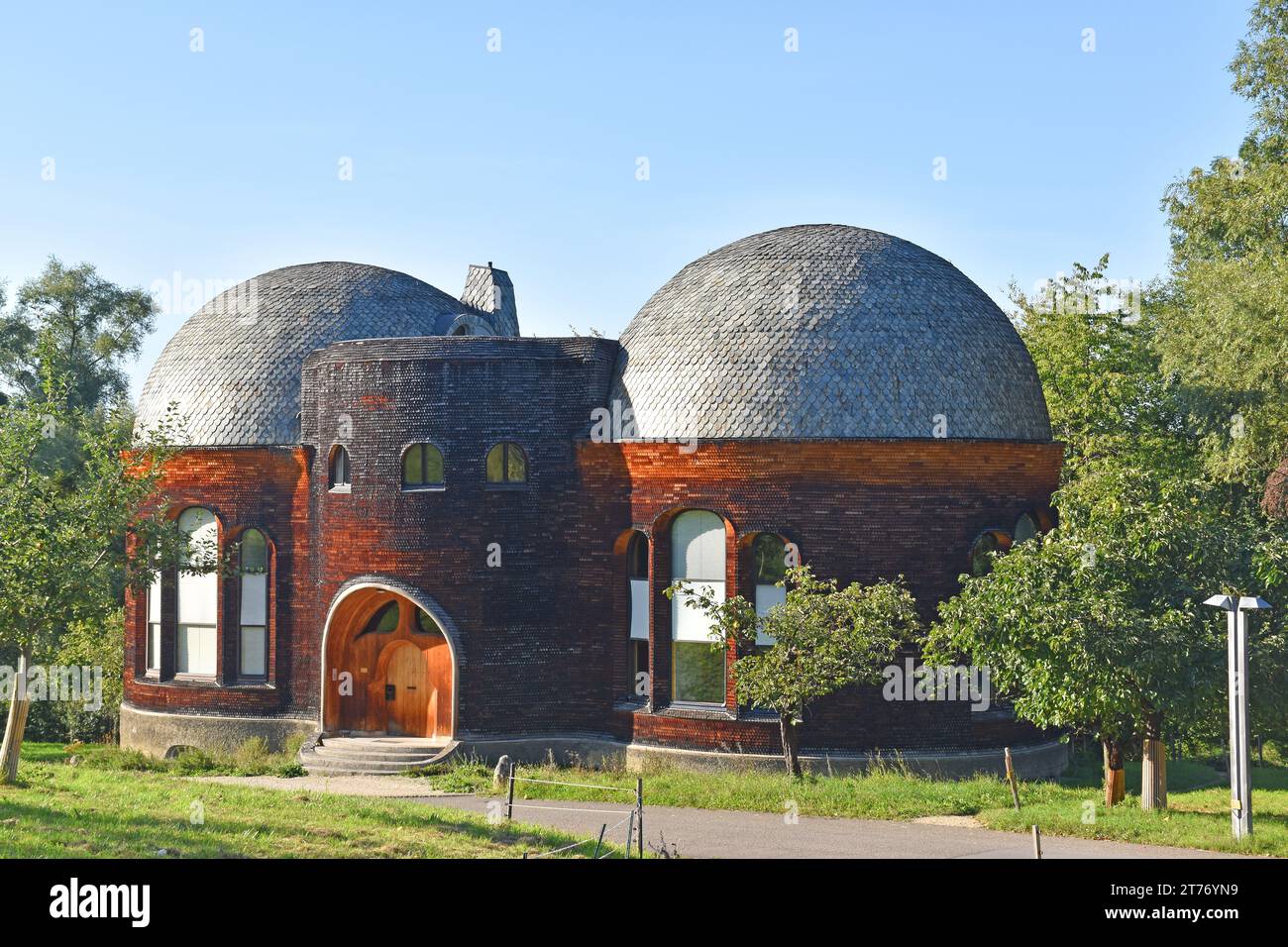 The Glashaus, Glass house, built 1914 on the Goetheanum campus ...