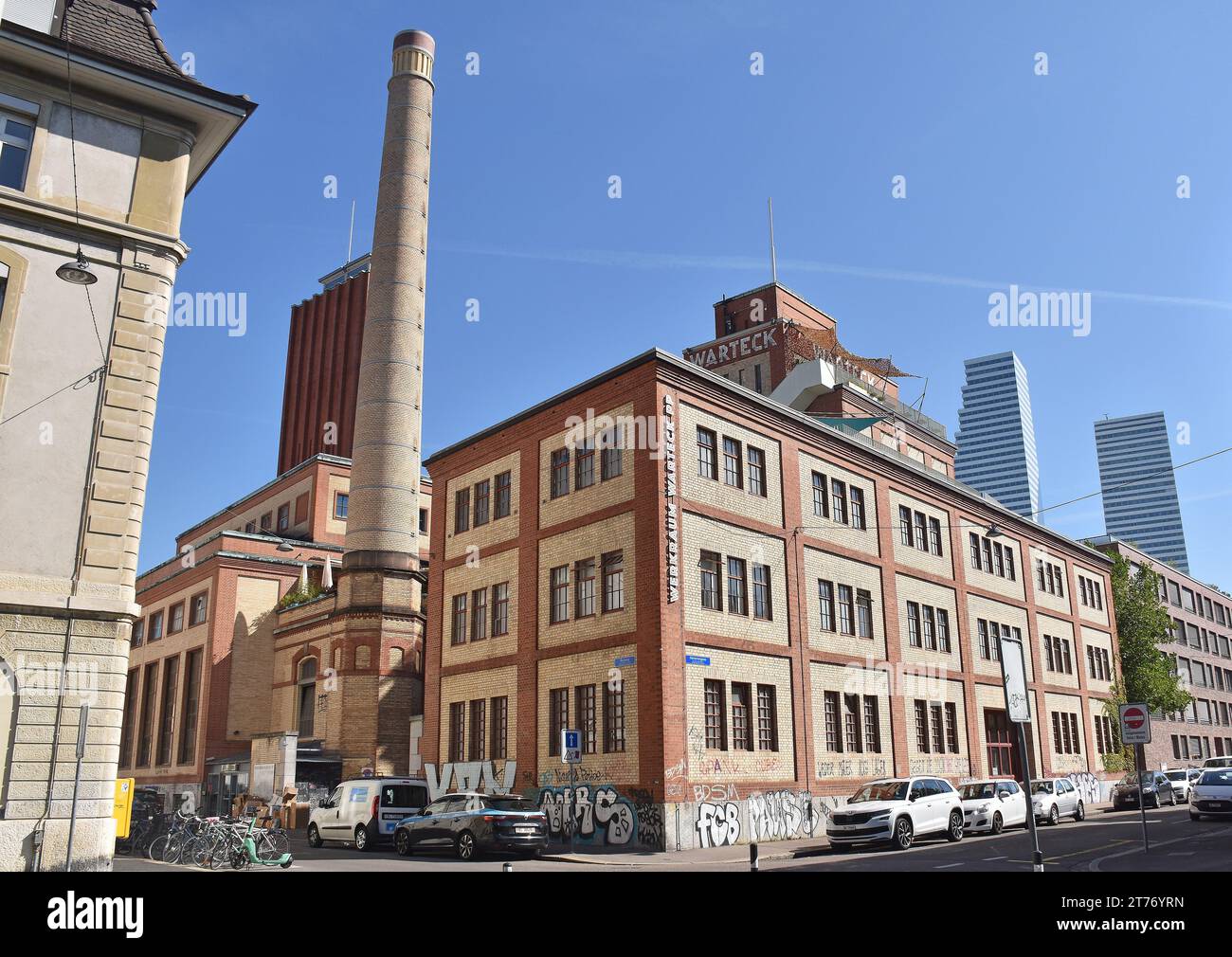 The former Warteck brewery, in Basel, brilliantly recycled into a multi ...