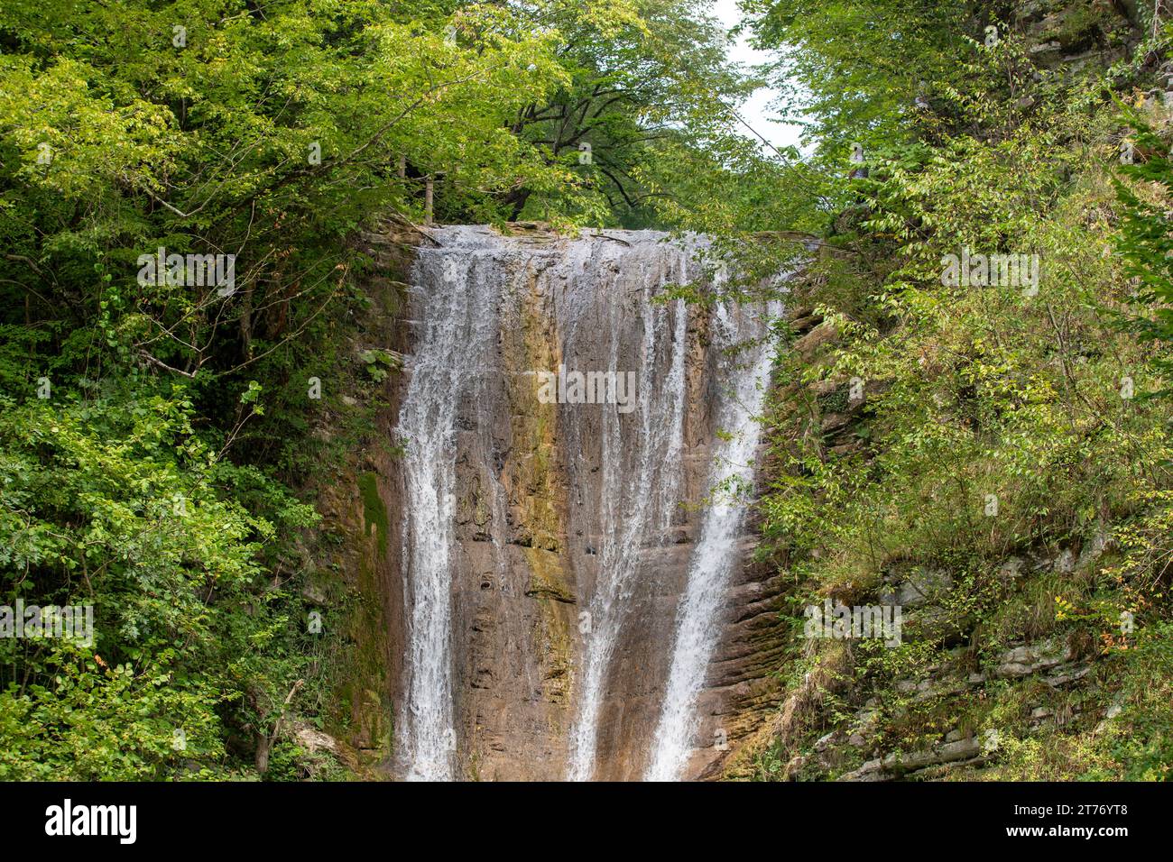 Erfelek Waterfall. Tatlıca Waterfalls, located in Sinop, Turkey, are a ...