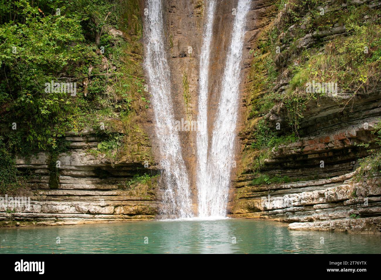 Erfelek Waterfall. Tatlıca Waterfalls, located in Sinop, Turkey, are a ...