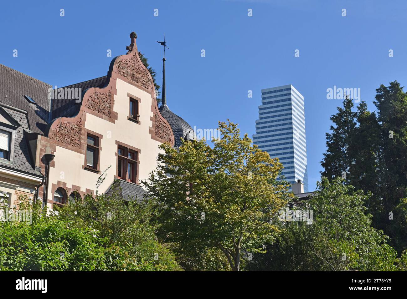 Roche Towers, 1 & 2, built for Pharmaceutical company Hoffman-La Roche ...