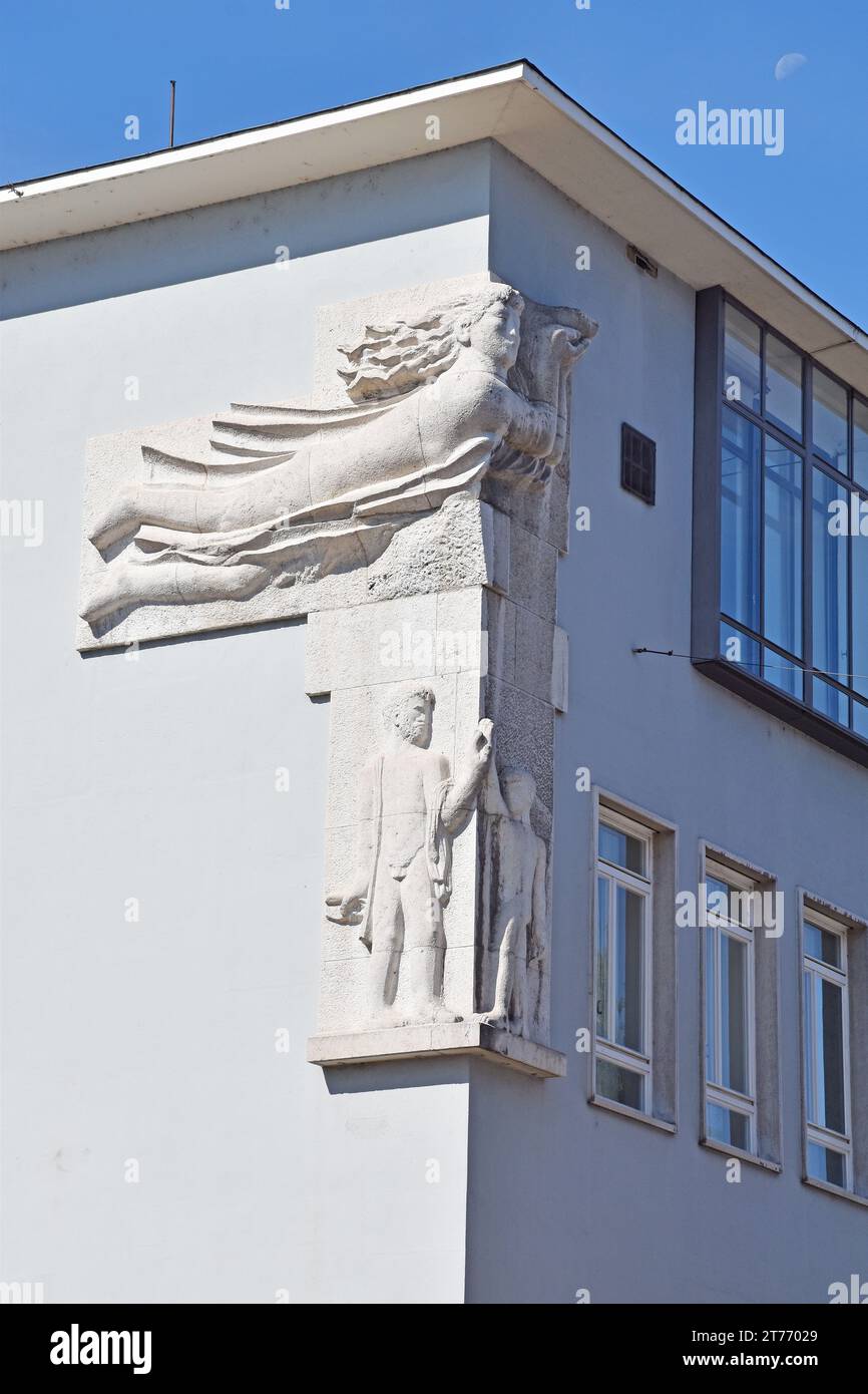 Basel University Hospital, Built 1937-45, architect Hermann Baur ...