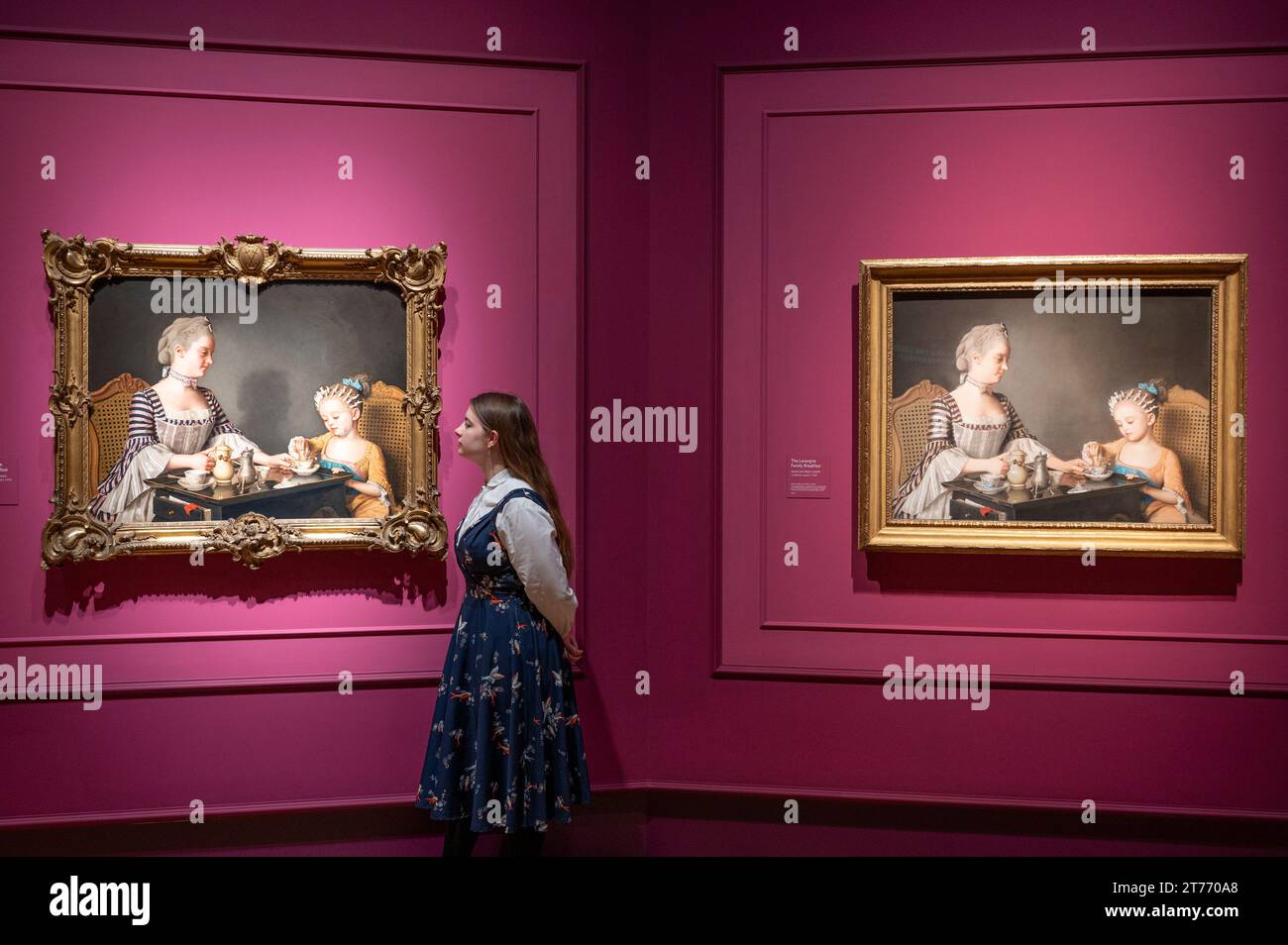 The National Gallery, London, UK. 14th Nov, 2023. Swiss painter Jean ...