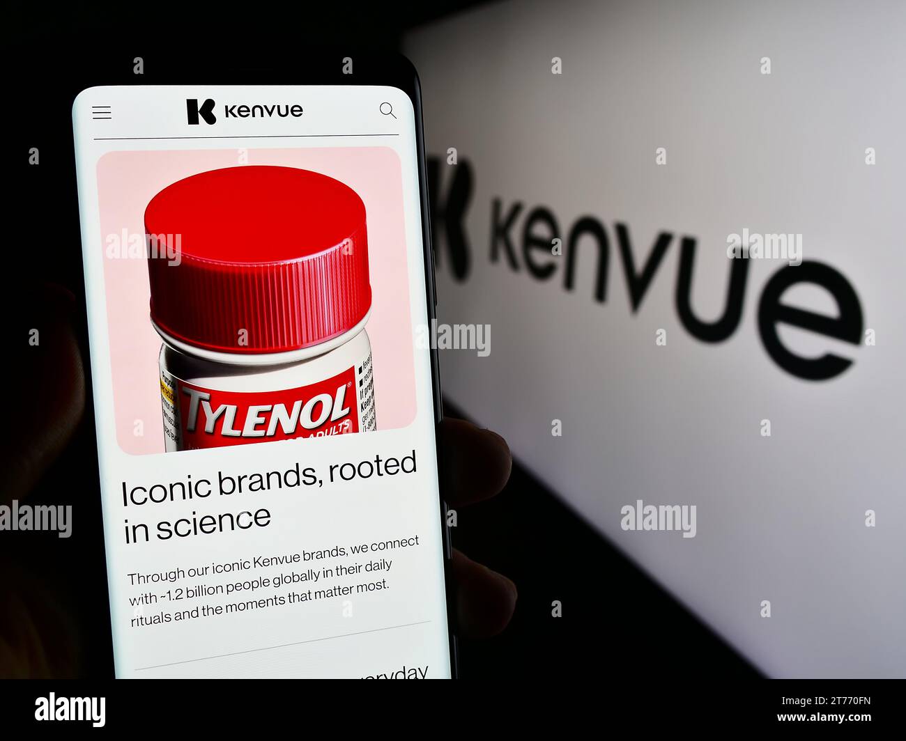 Kenvue logo hi-res stock photography and images - Alamy