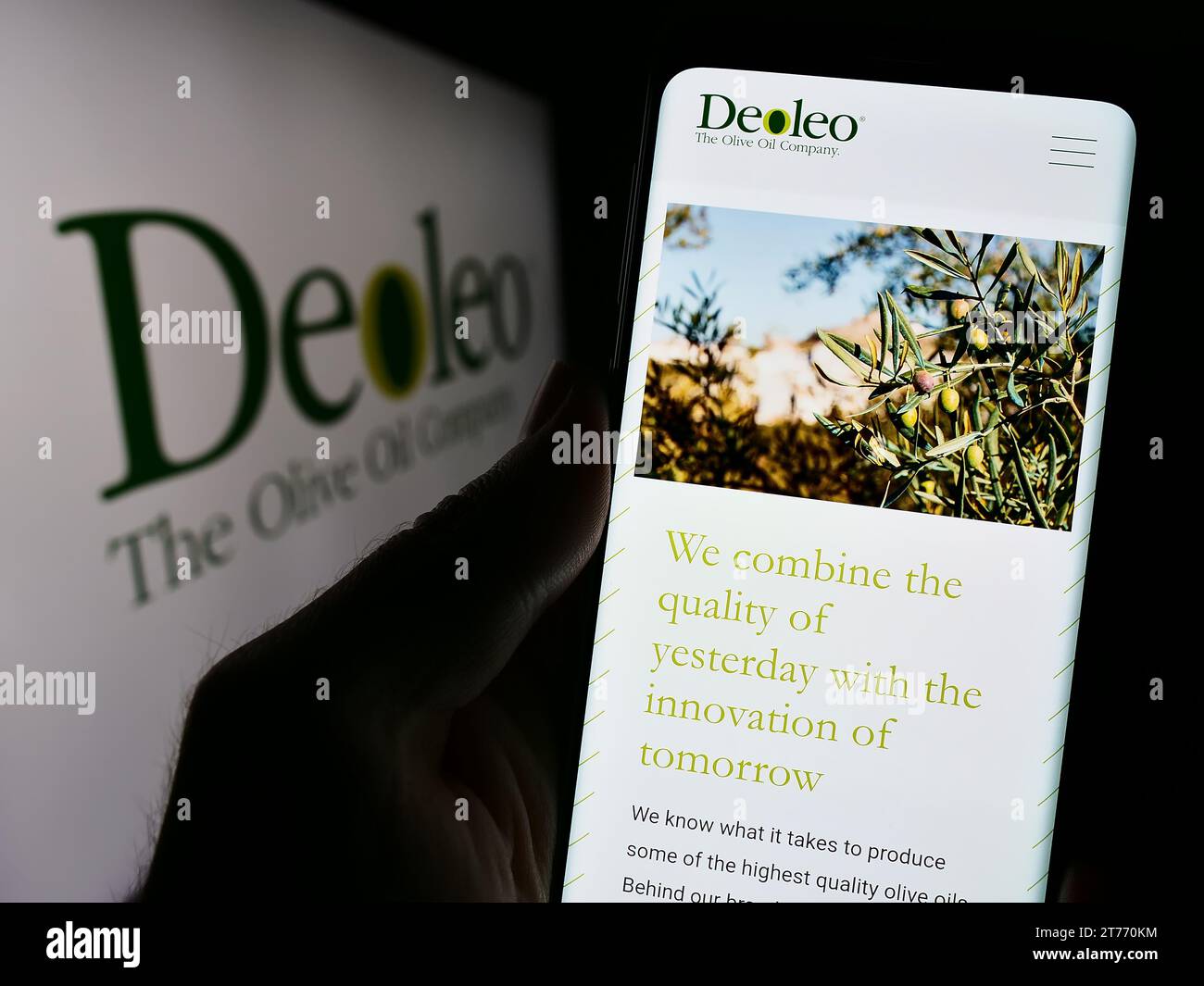 Deoleo logo hi-res stock photography and images - Alamy