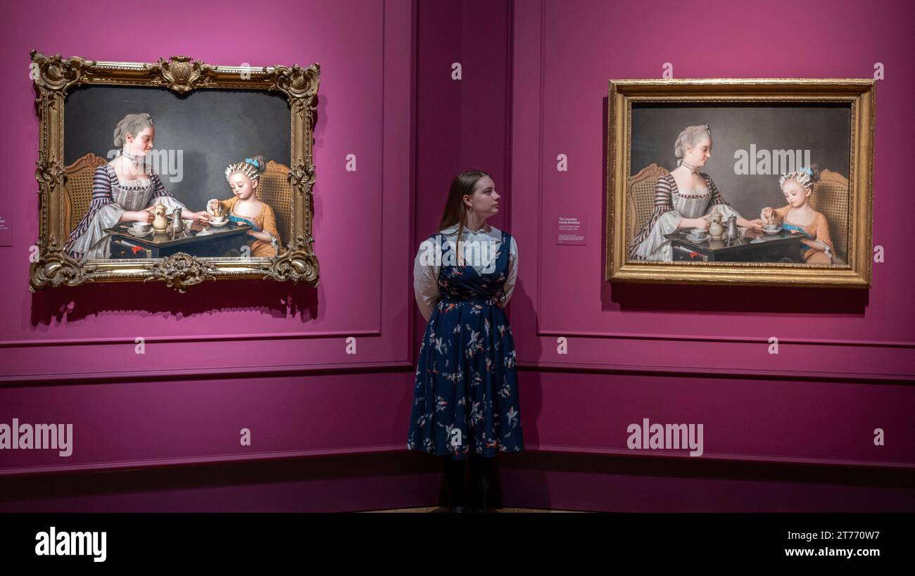 The National Gallery, London, UK. 14th Nov, 2023. Swiss painter Jean ...