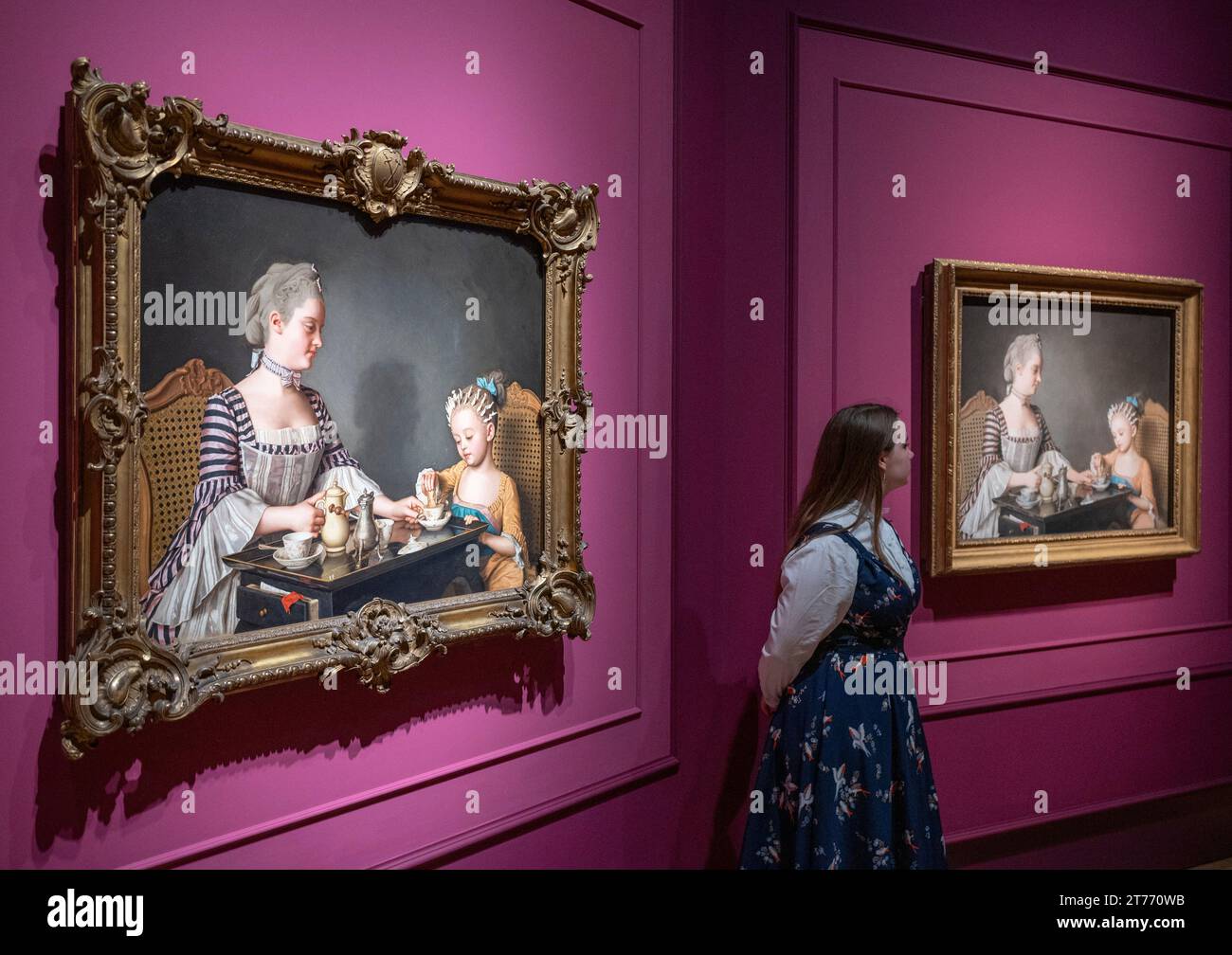 The National Gallery, London, UK. 14th Nov, 2023. Swiss painter Jean ...